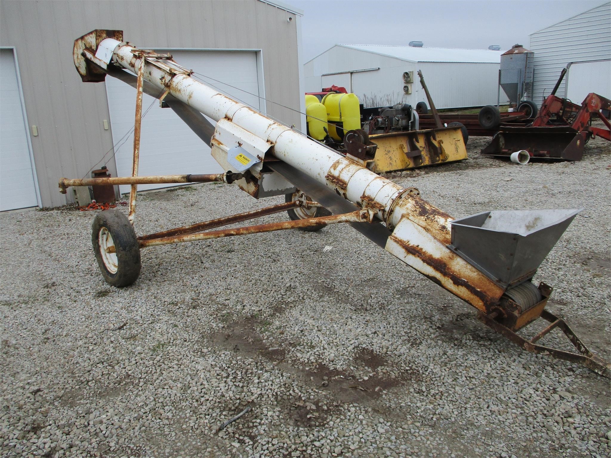 Unverferth 12x20 Augers and Conveyor - $1,750 | Machinery Pete