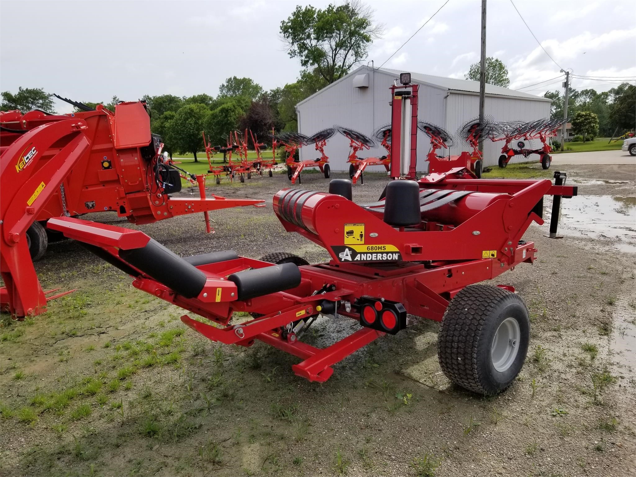 2025 Anderson RB680 Bale Wrapper - $Call | Machinery Pete