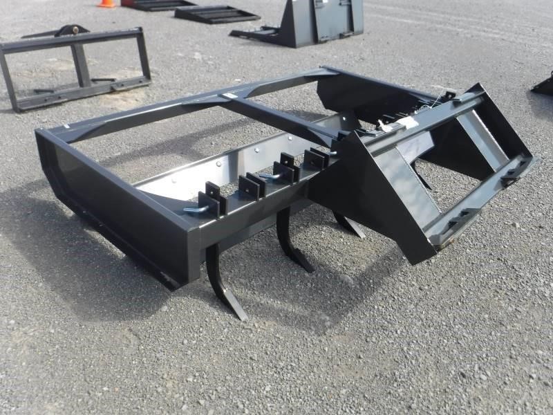 2025 CID 84" Box Scrape Ripper Leveler Loader and Skid Steer Attachment ...