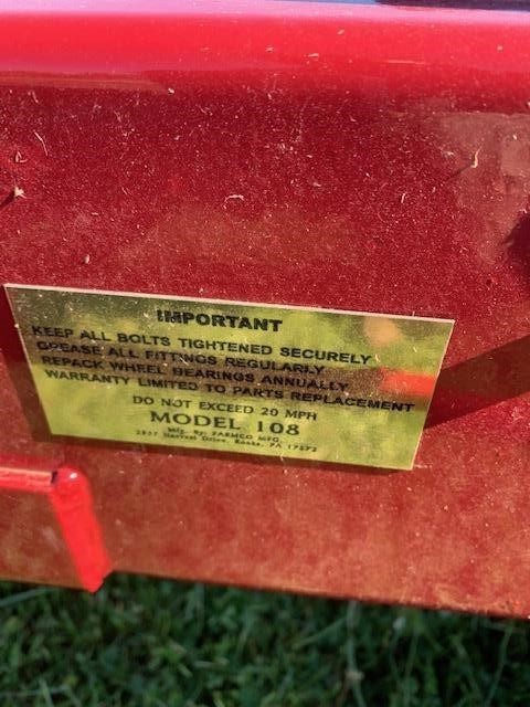 Farmco BC20WG108 Bale Wagons and Trailer - $4,250 | Machinery Pete