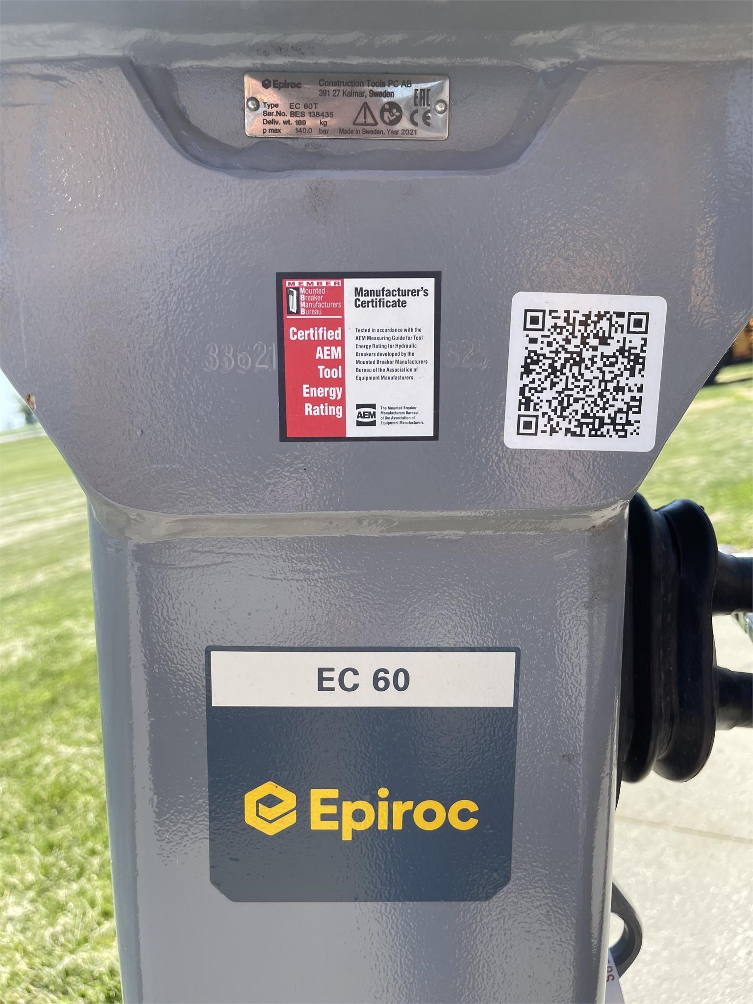 2021 Epiroc EC60T Backhoe and Excavator Attachment - $8,100 | Machinery ...