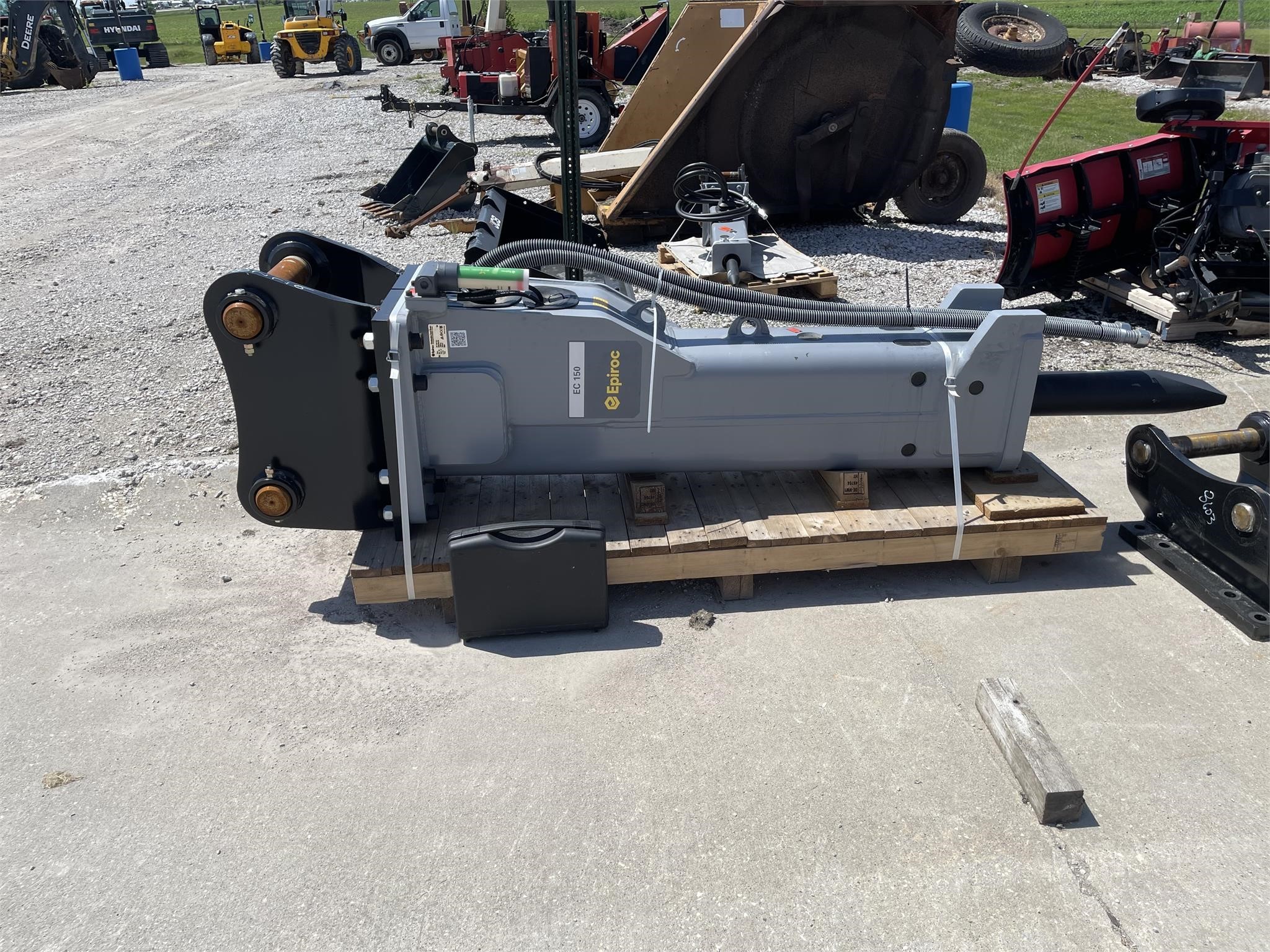 2021 Epiroc EC150T Backhoe and Excavator Attachment - $43,500 ...