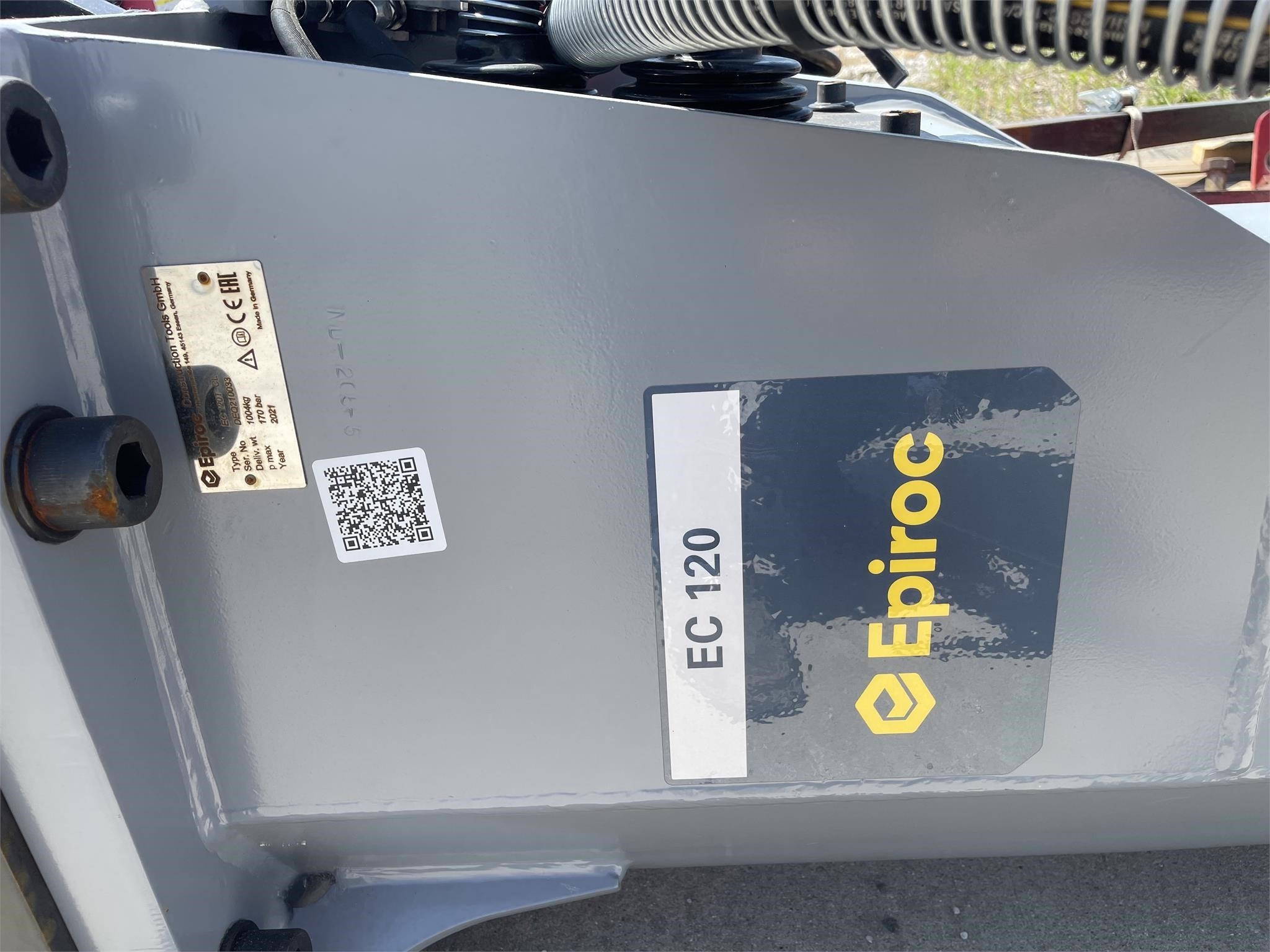 2021 Epiroc EC120T Backhoe and Excavator Attachment - $33,000 ...