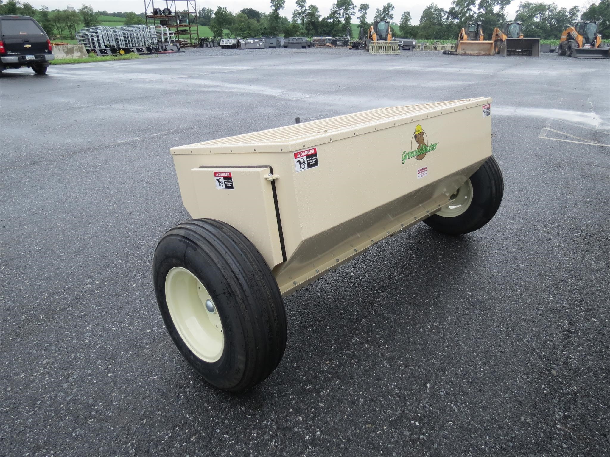 2025 GROUNDBUSTER 6000DX Pull-Type Fertilizer Spreader - $8,450 ...