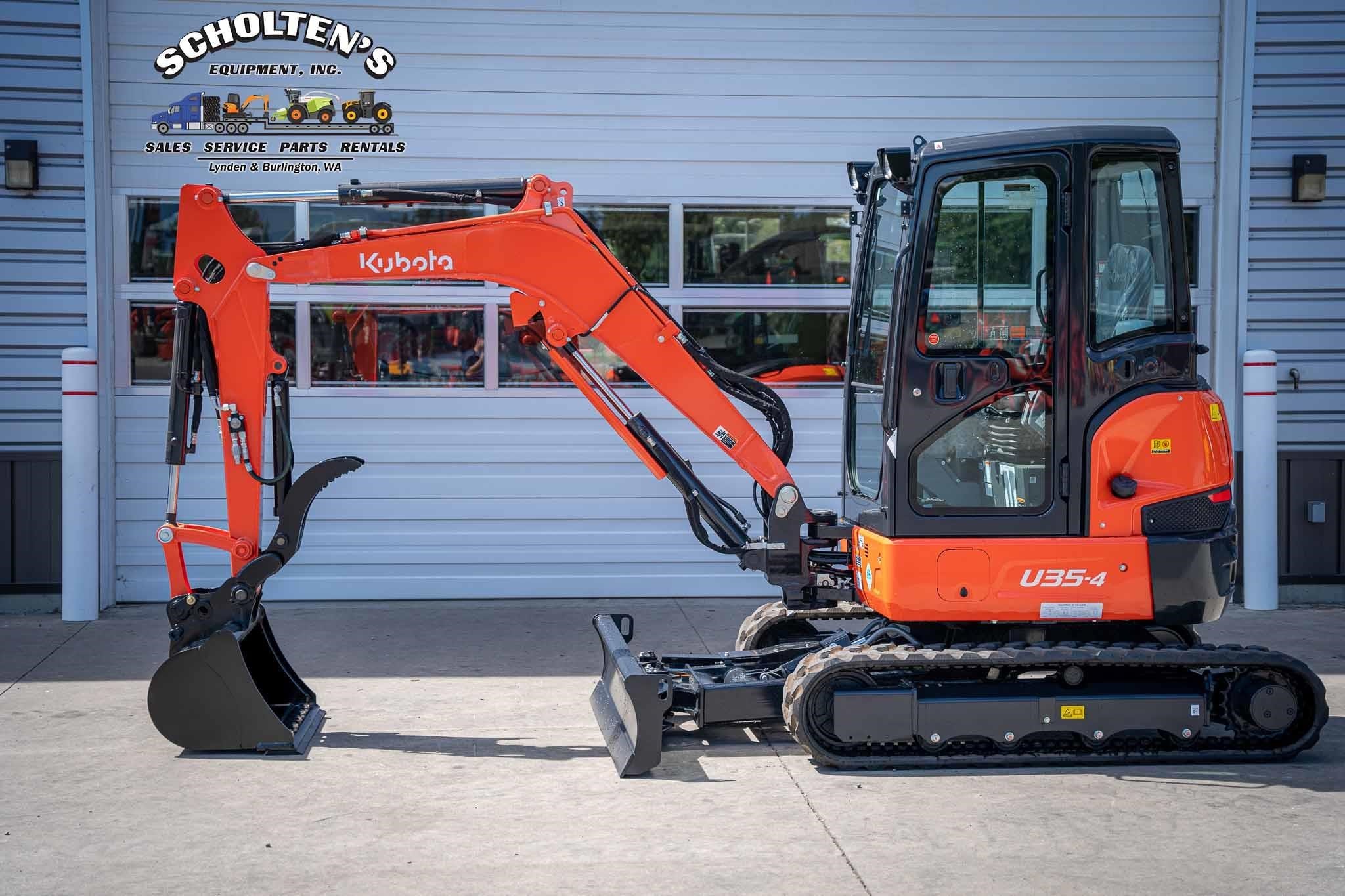 2024 Kubota U35-4 Mini Excavator - $62,400 | Machinery Pete