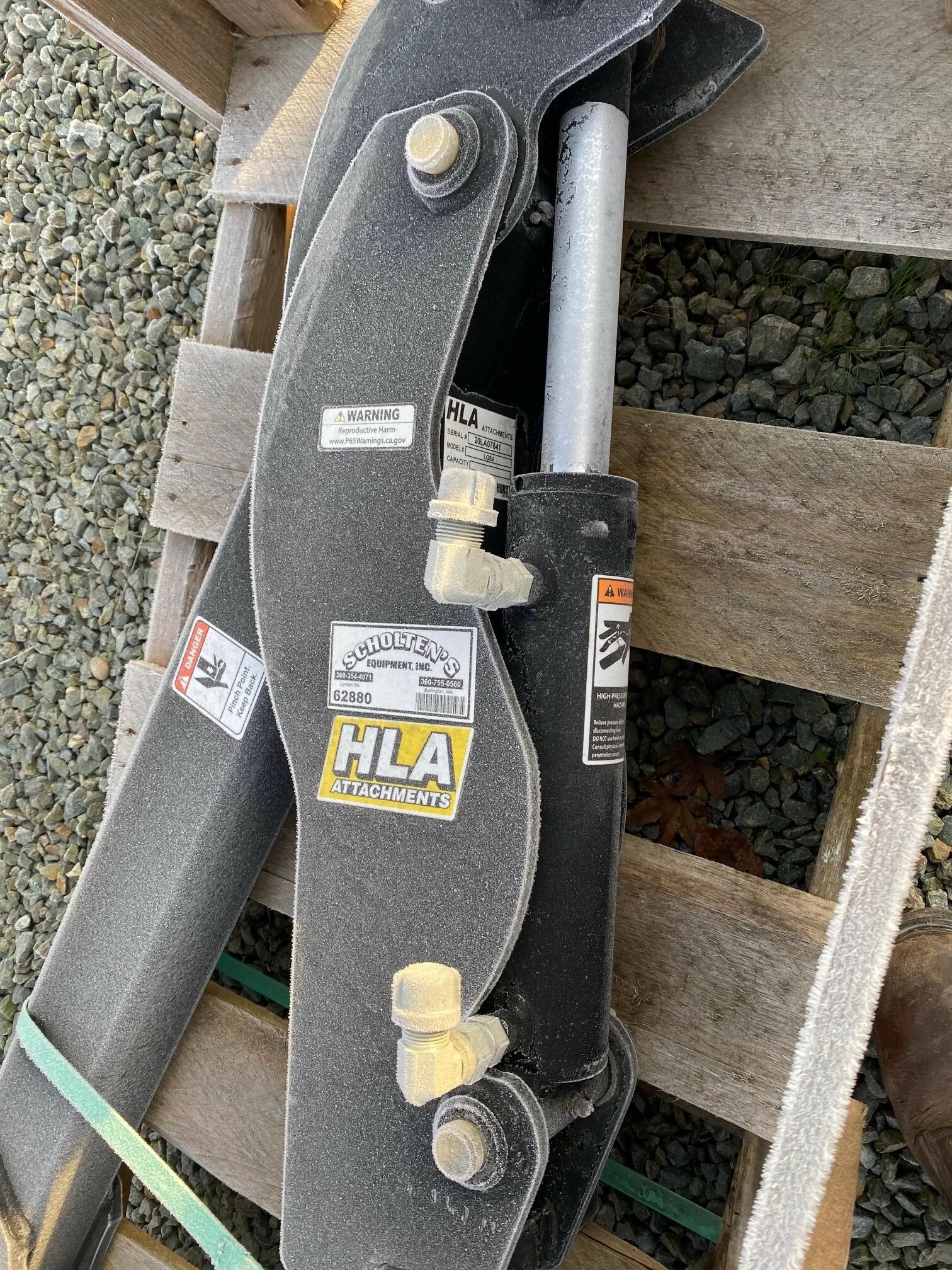 2021 HLA LGSA Loader and Skid Steer Attachment - $1,450 | Machinery Pete