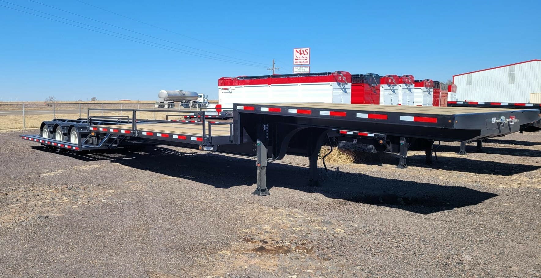 2025 MAS TRAILERS 53' SPRAYER TRAILER Flatbed Trailer - $77,167 ...