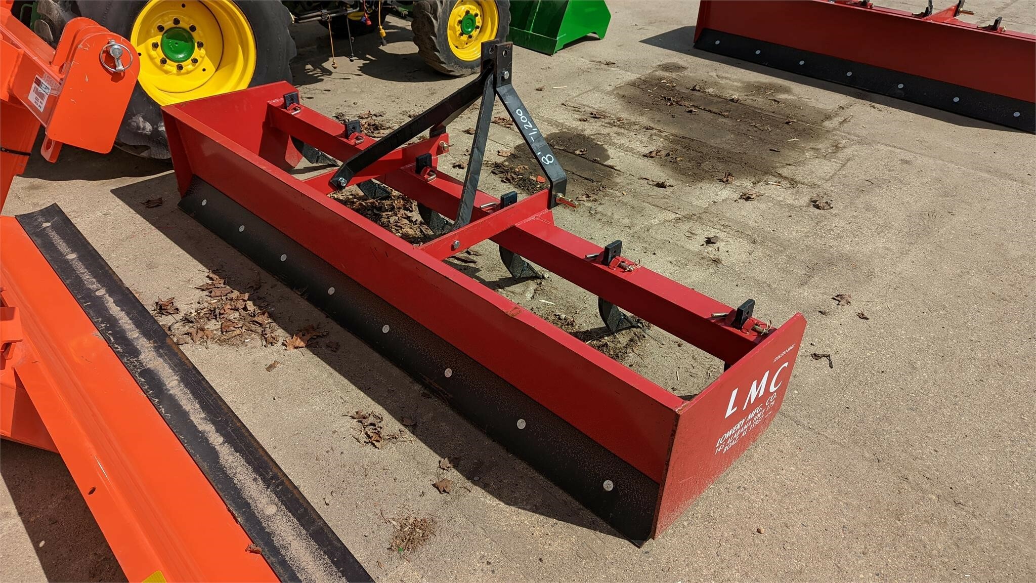 LMC Box Blade Blade - $1,200 | Machinery Pete