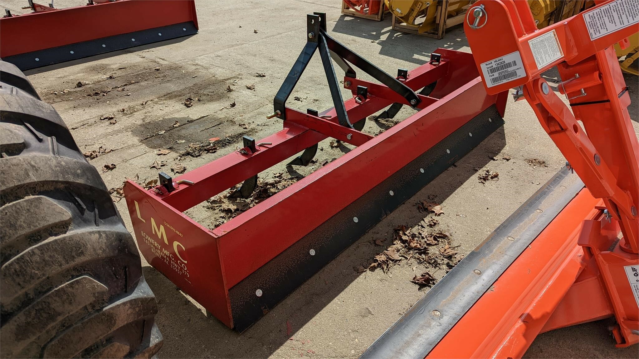LMC Box Blade Blade - $1,200 | Machinery Pete