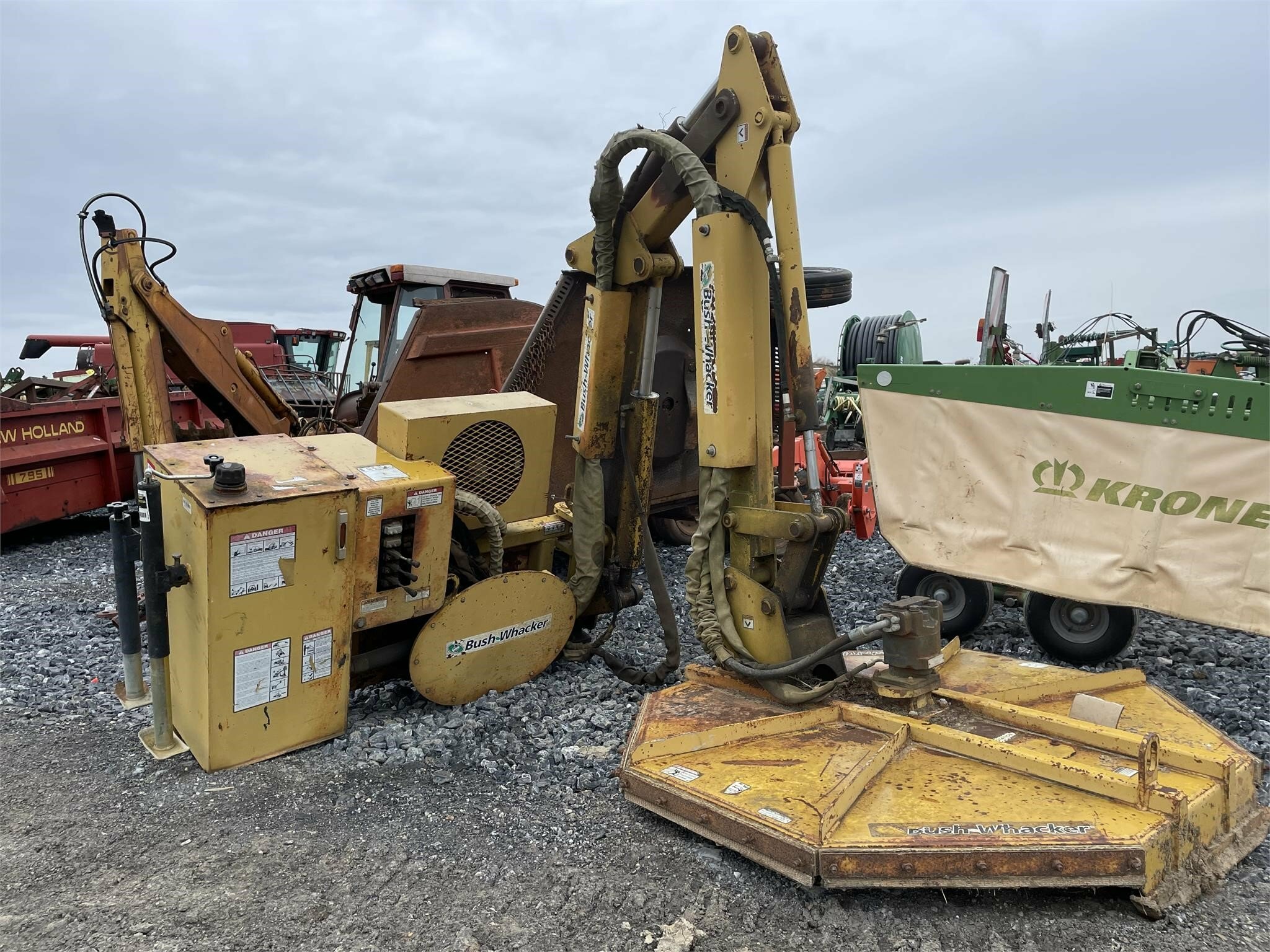 Bush-Whacker RME-17 Rotary Cutter - $8,700 | Machinery Pete