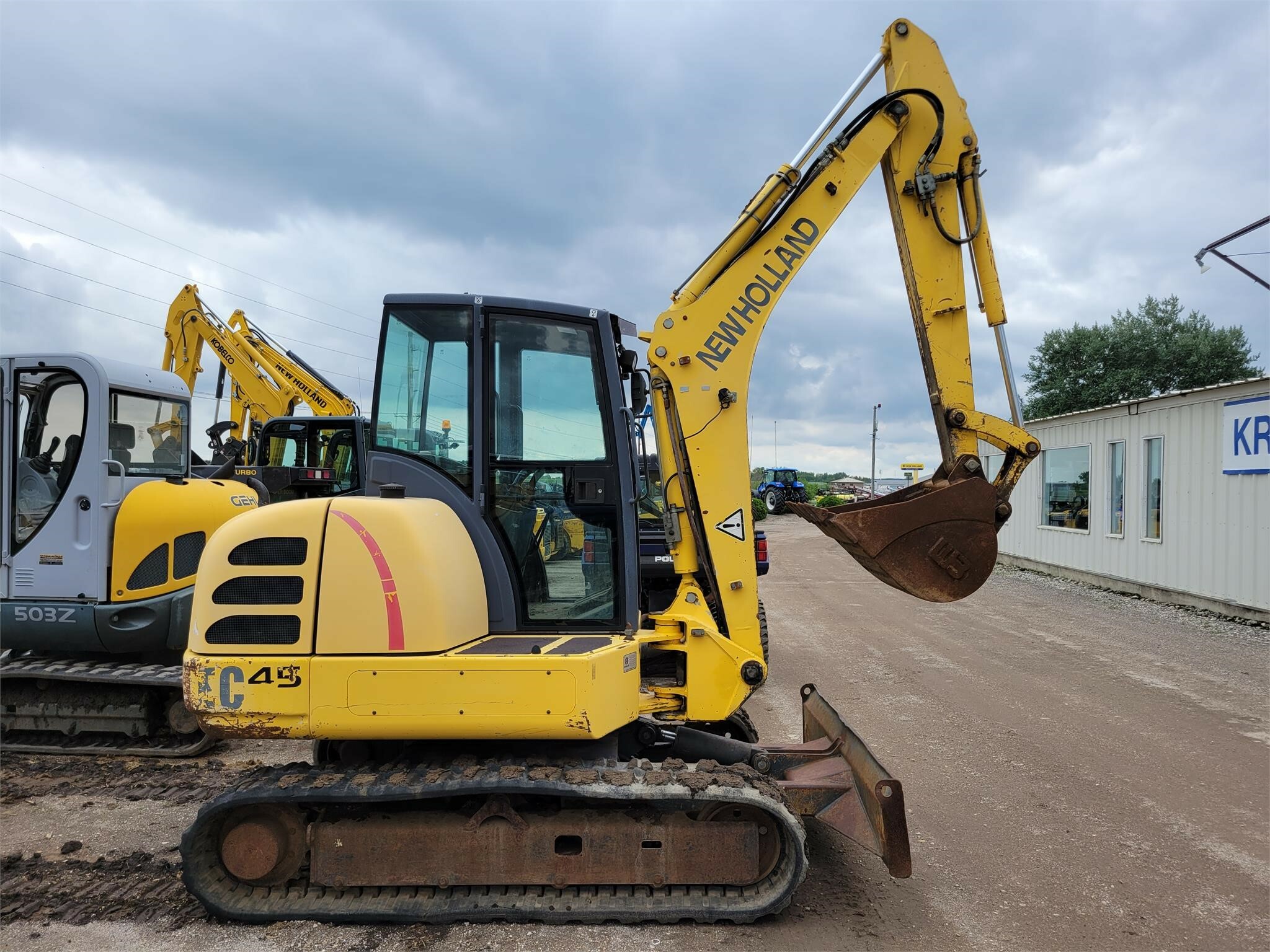 New Holland EC45 Mini Excavator - $33,500 | Machinery Pete