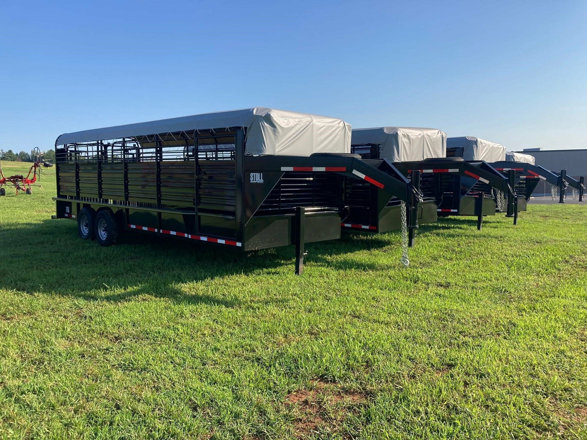 2022 Stoll 6.5 X 24 Livestock Trailer - $Call | Machinery Pete
