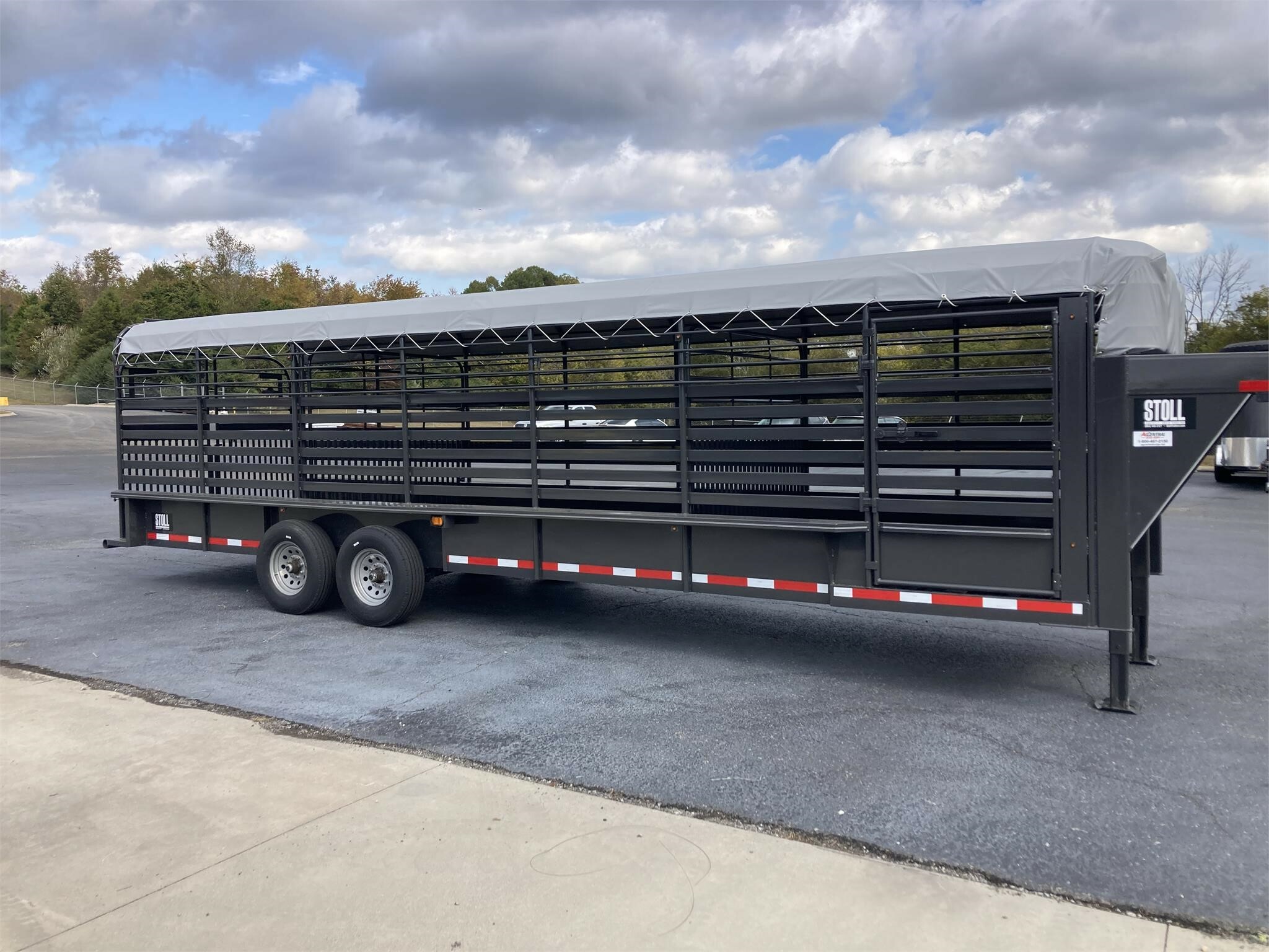 2025 Stoll 28 FT Livestock Trailer - $Call | Machinery Pete