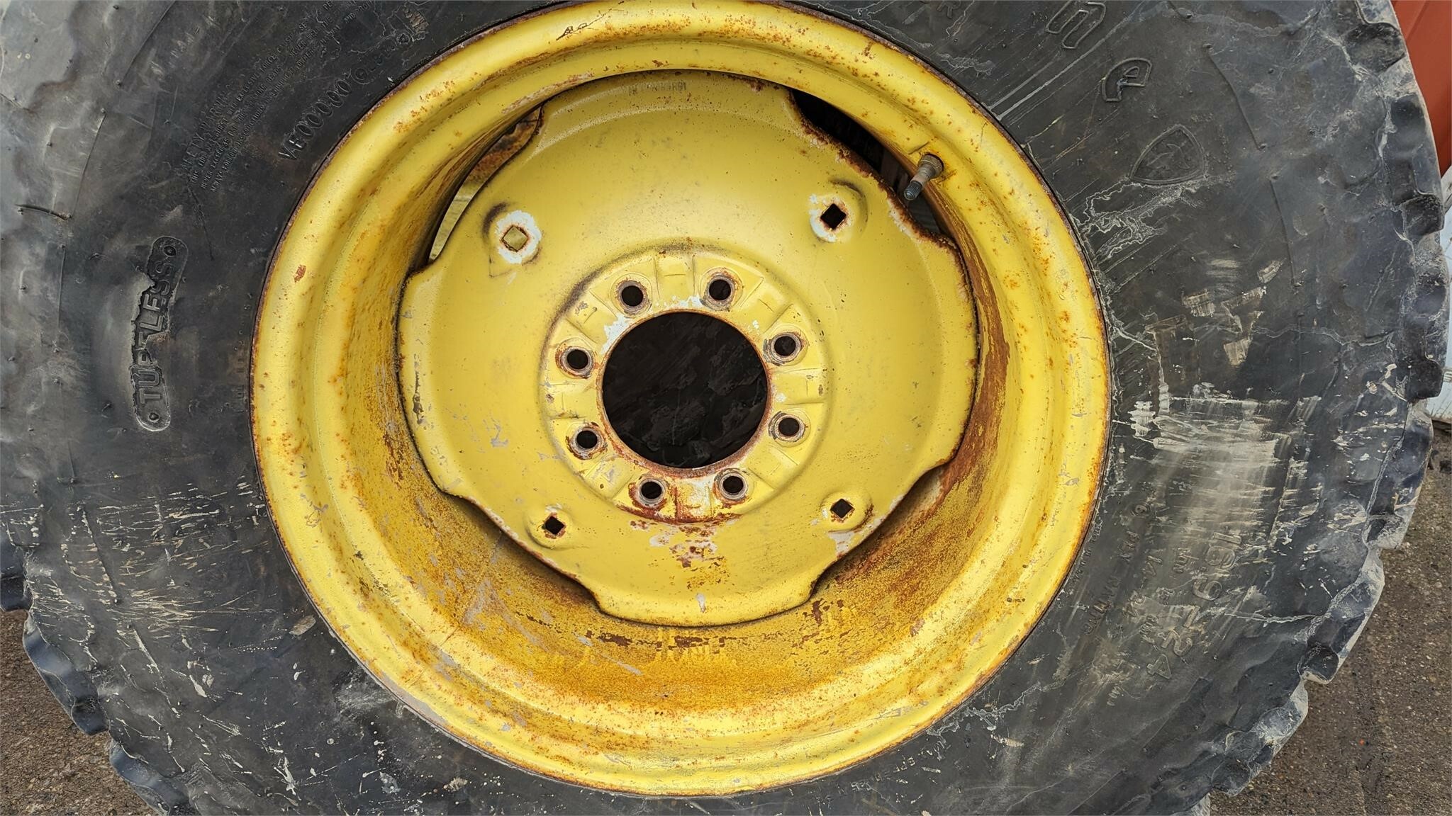 Firestone 16.9x24 Wheels / Tires / Track - $800 | Machinery Pete