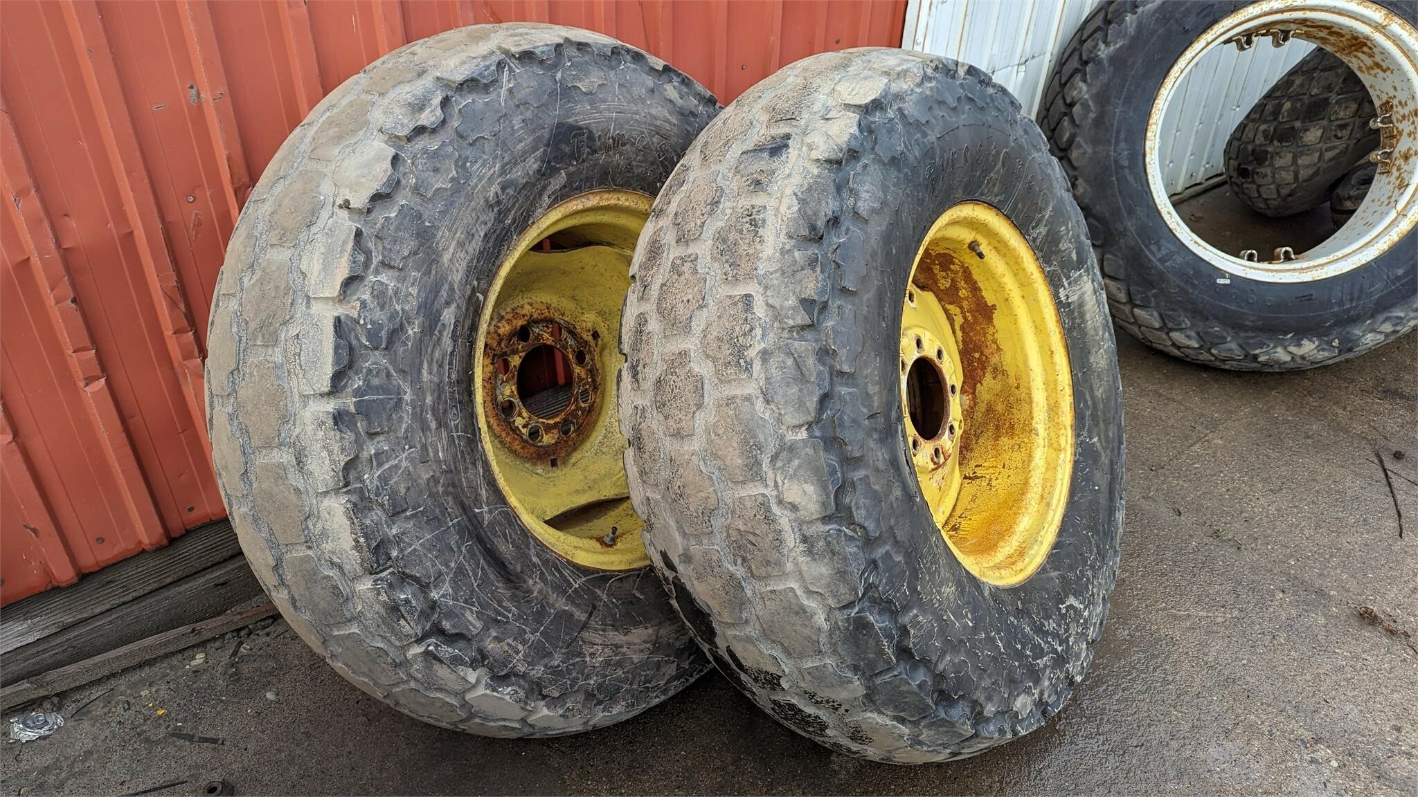 Firestone 16.9x24 Wheels / Tires / Track - $800 | Machinery Pete