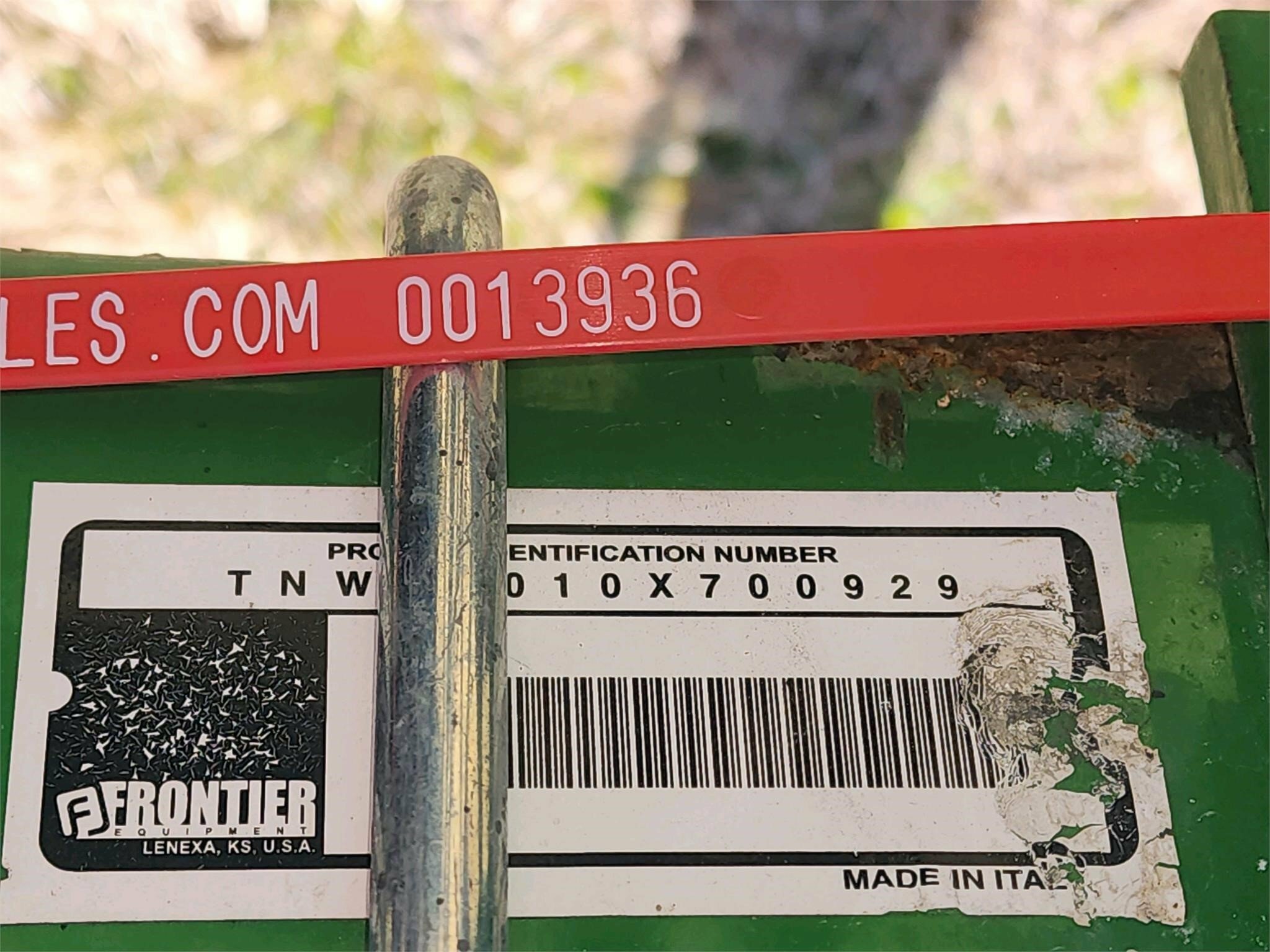 Frontier WR1010 Rake - $5,500 | Machinery Pete