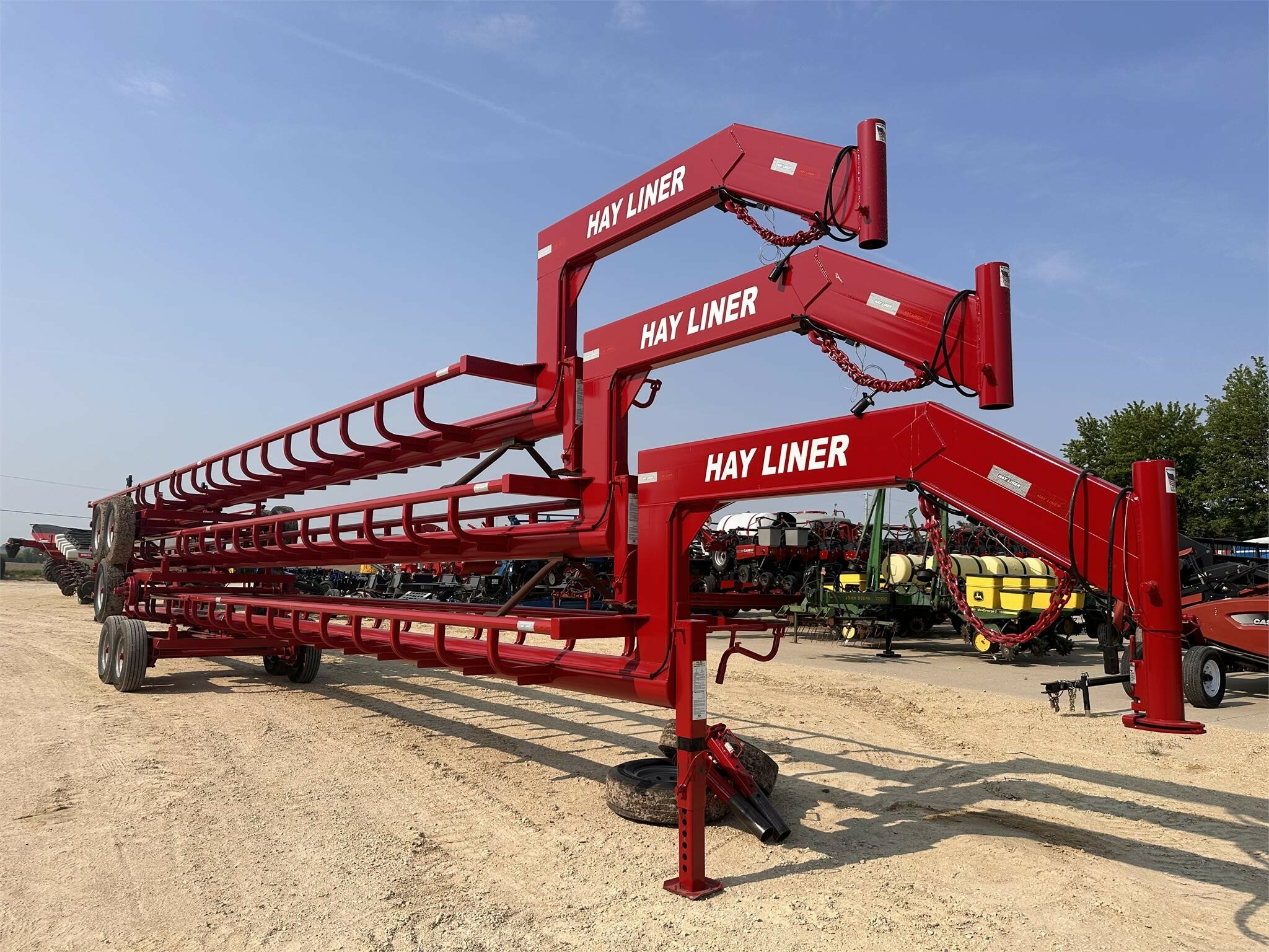 Hayliner 42 Bale Wagons and Trailer - $Call | Machinery Pete
