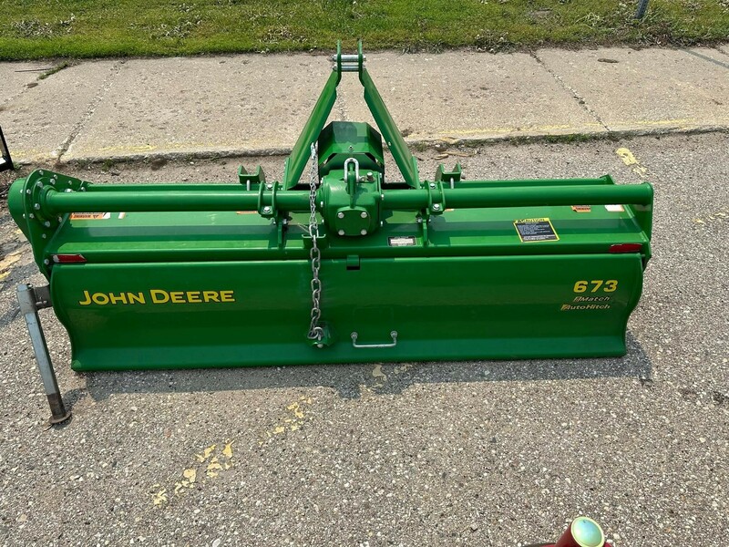 John Deere 673 Rototiller