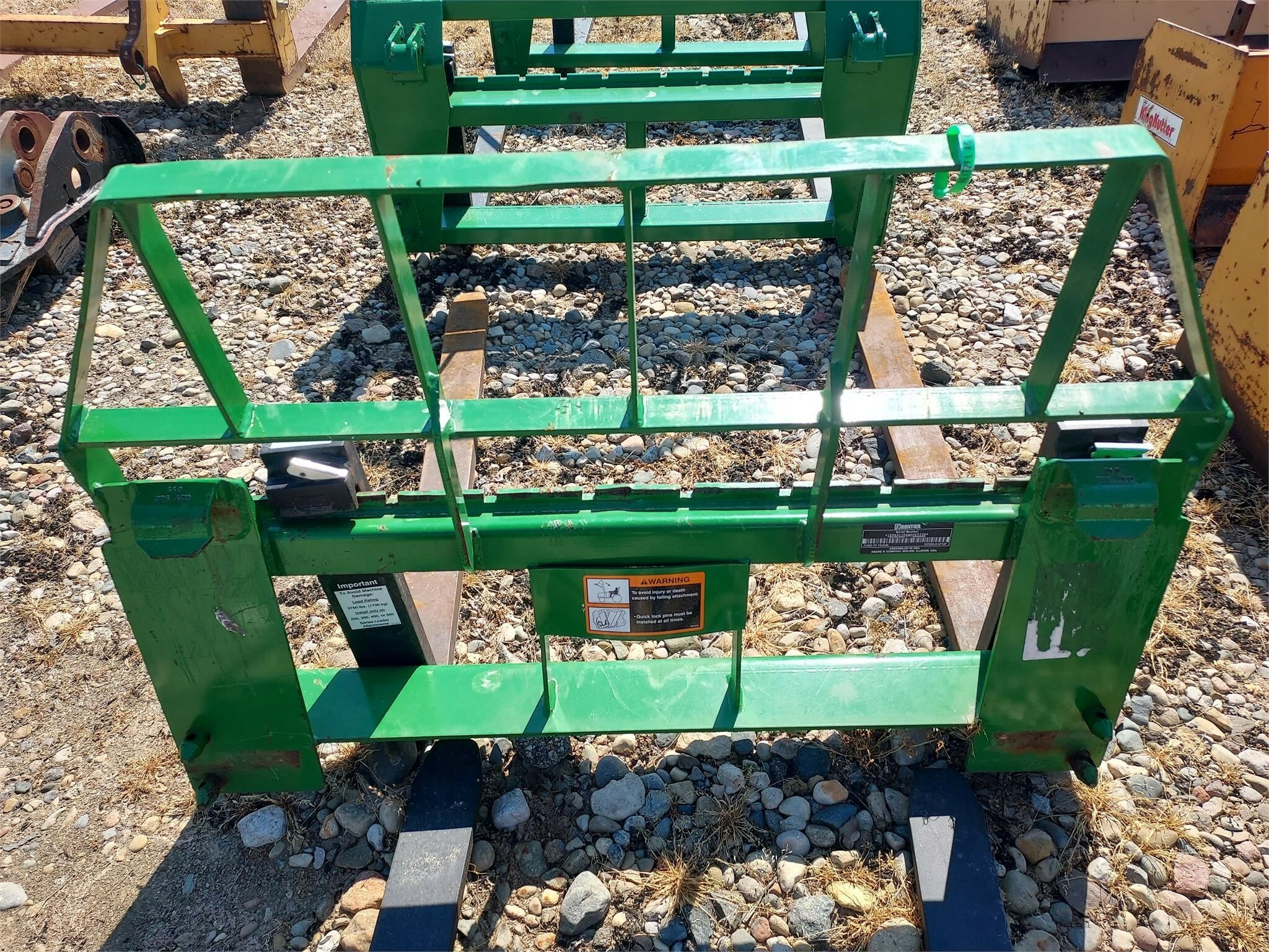 Frontier AP12F Loader and Skid Steer Attachment - $1,350 | Machinery Pete