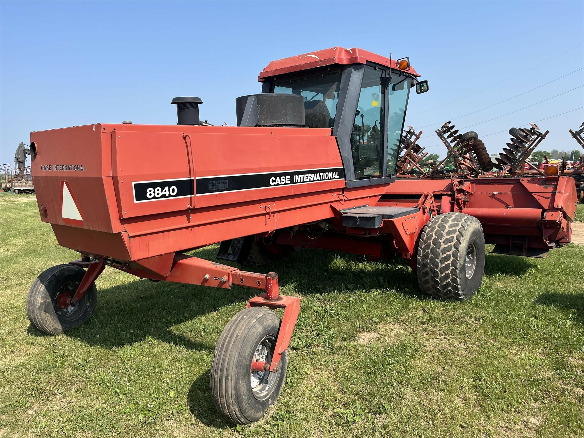 1995 Case IH 8840 Self-Propelled Windrowers and Swather - $12,995 ...