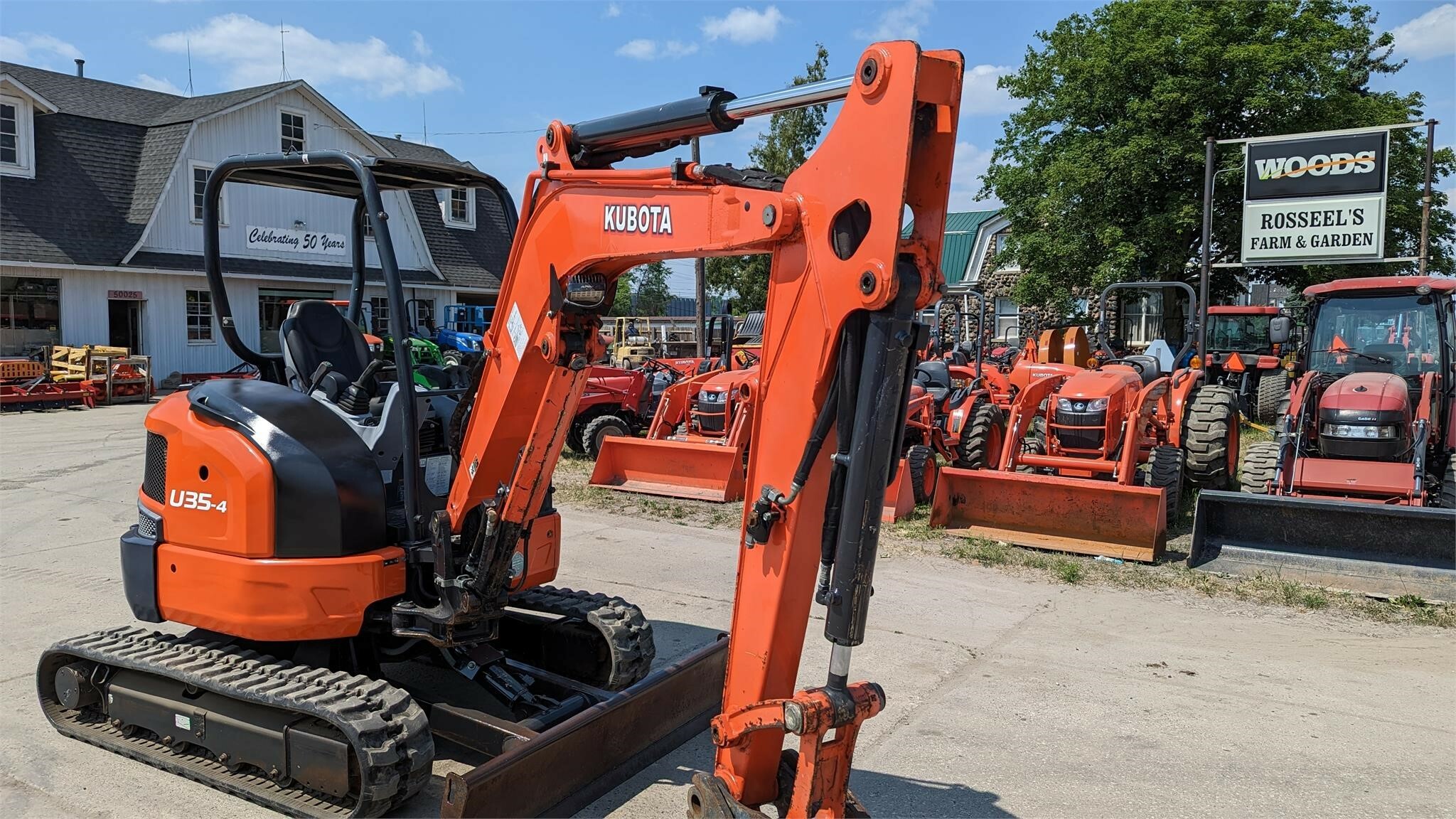 2015 Kubota U35-4 Mini Excavator - $39,500 | Machinery Pete