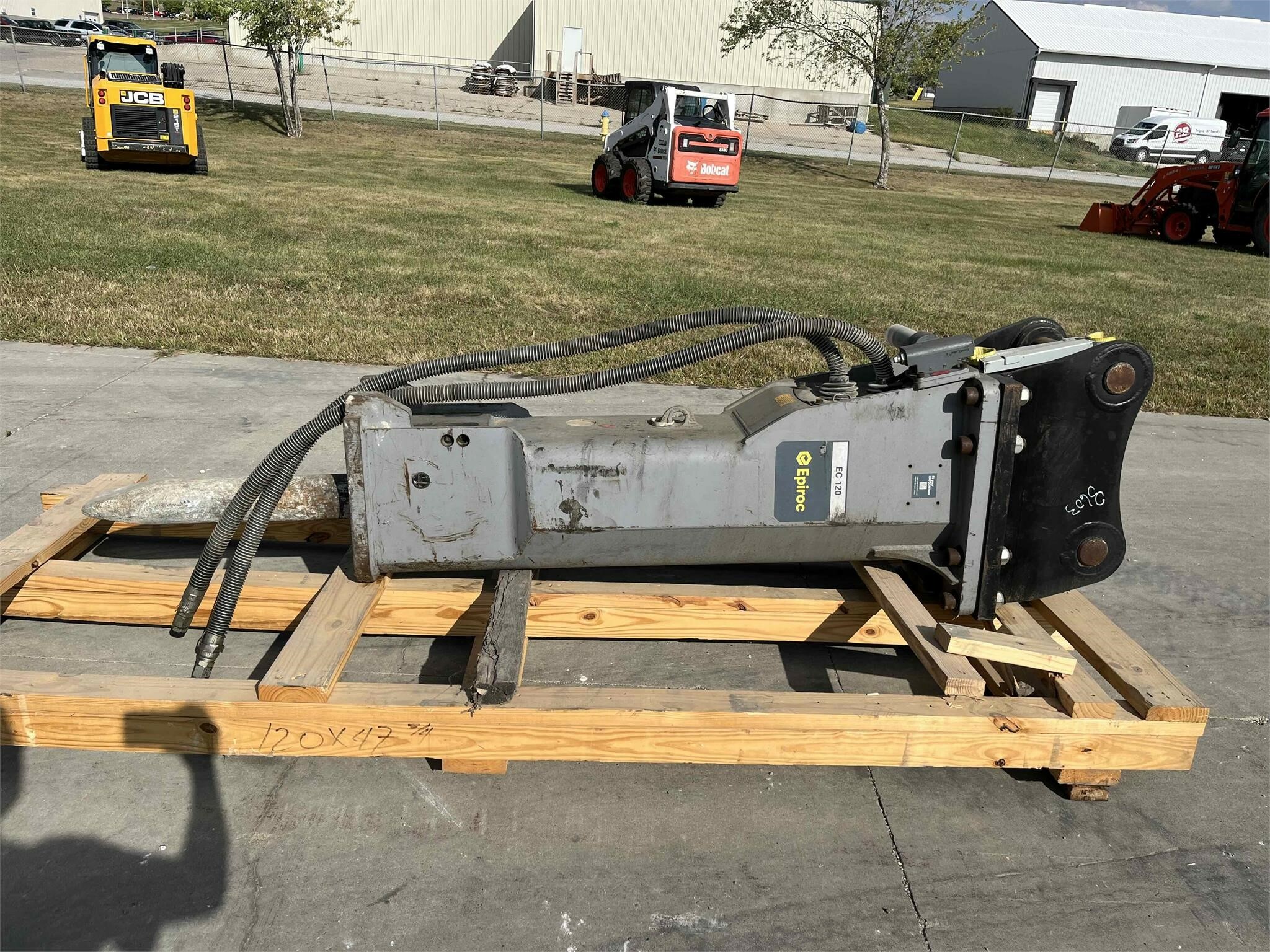 2021 Epiroc EC120T Backhoe and Excavator Attachment - $33,000 ...