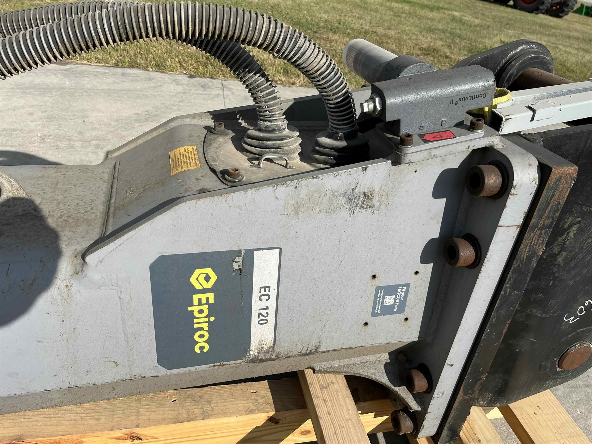 2021 Epiroc EC120T Backhoe and Excavator Attachment - $33,000 ...