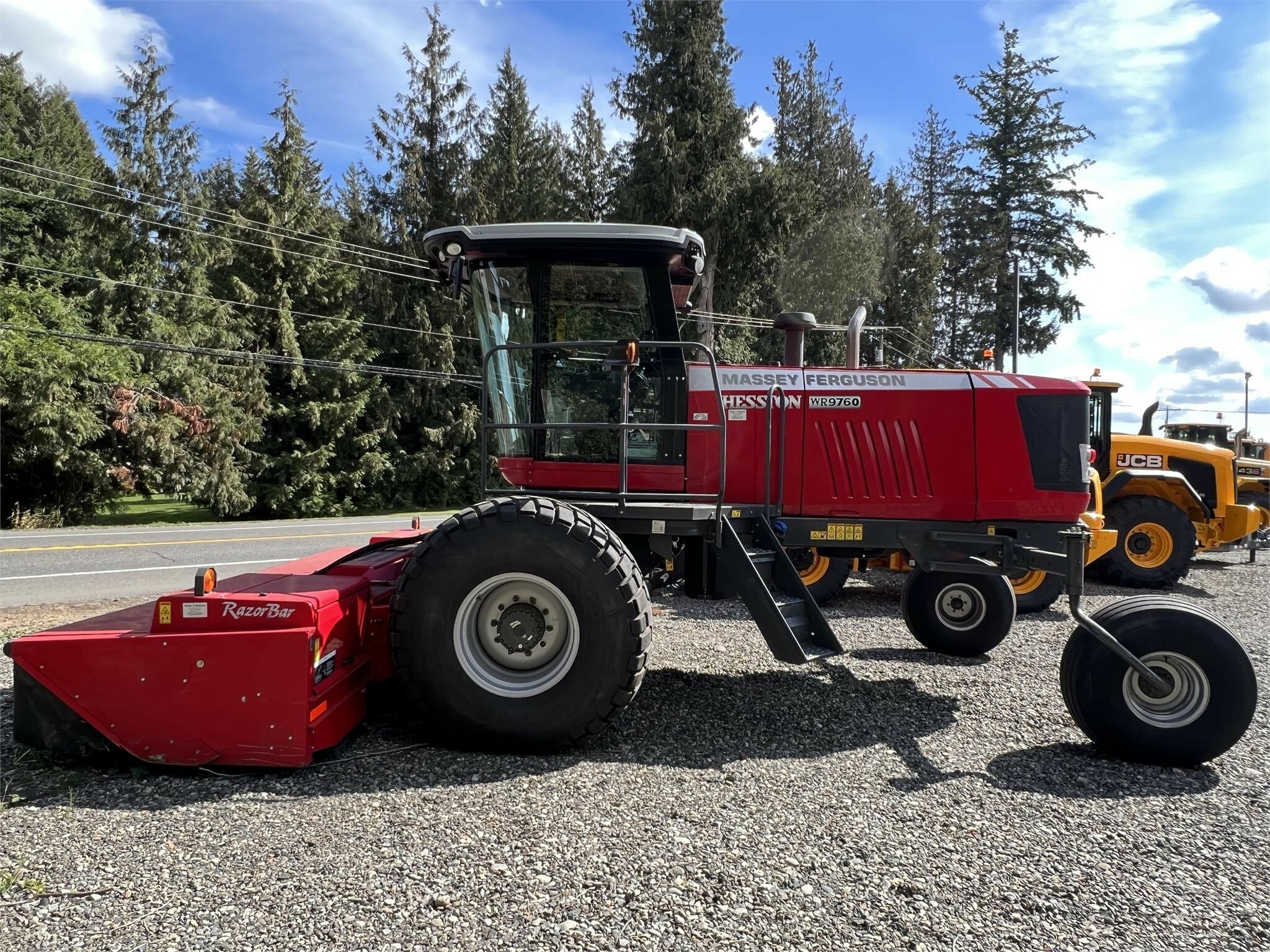 2013 Massey Ferguson WR9760 Self-Propelled Windrowers and Swather - $152,900 | Machinery Pete