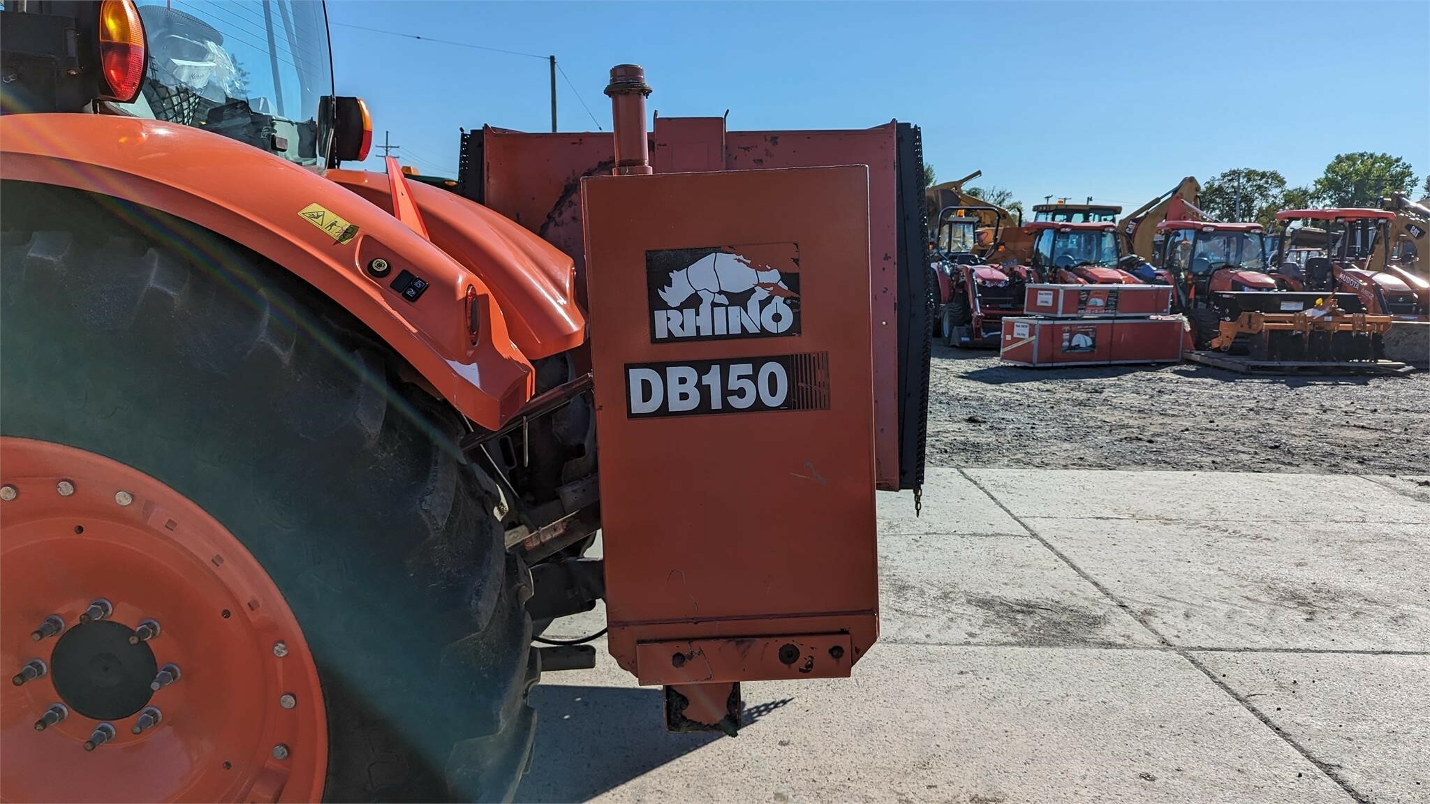Rhino DB150 Rotary Cutter - $8,900 | Machinery Pete