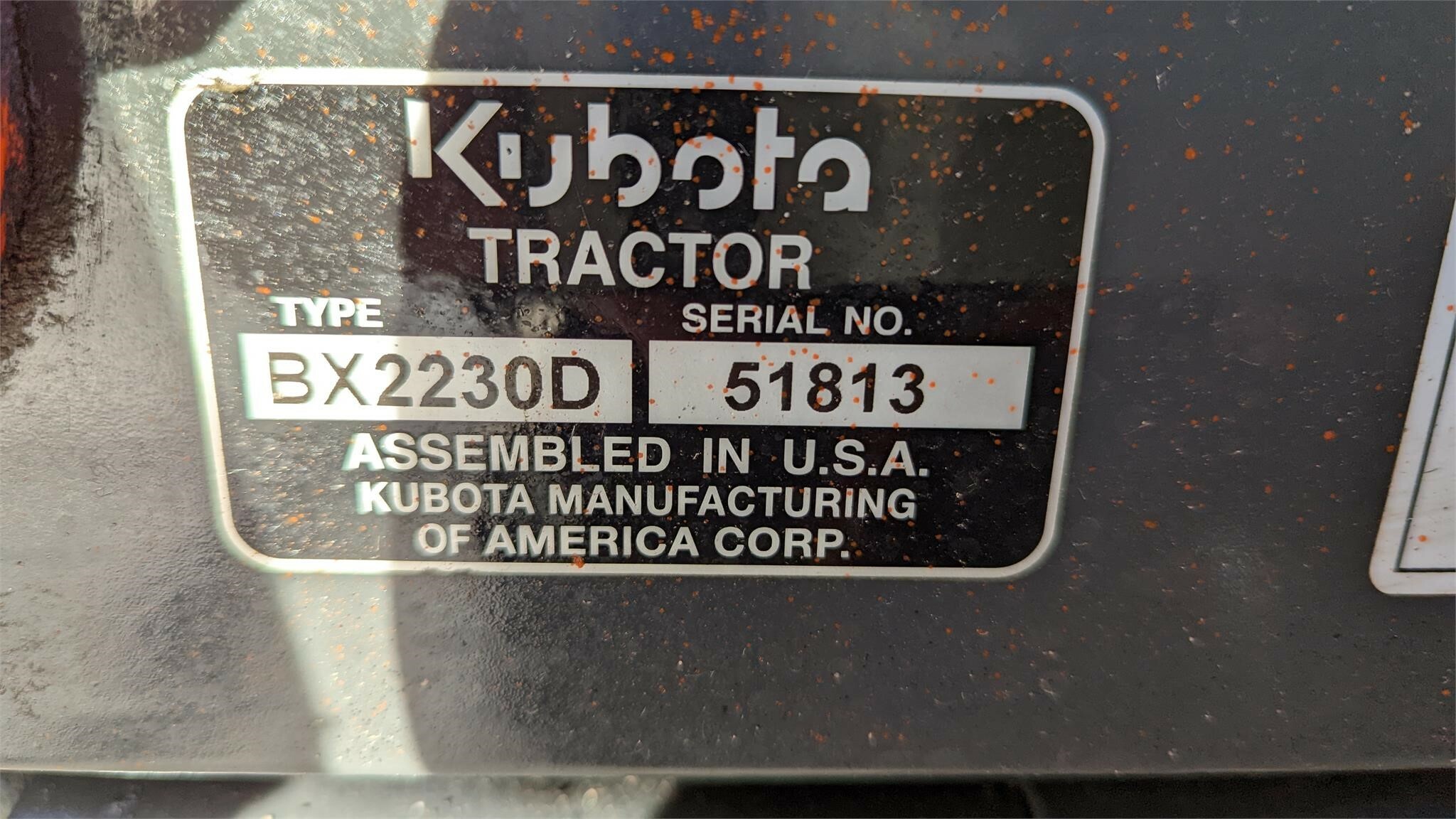 2003 Kubota BX2230 Tractor - $11,900 | Machinery Pete