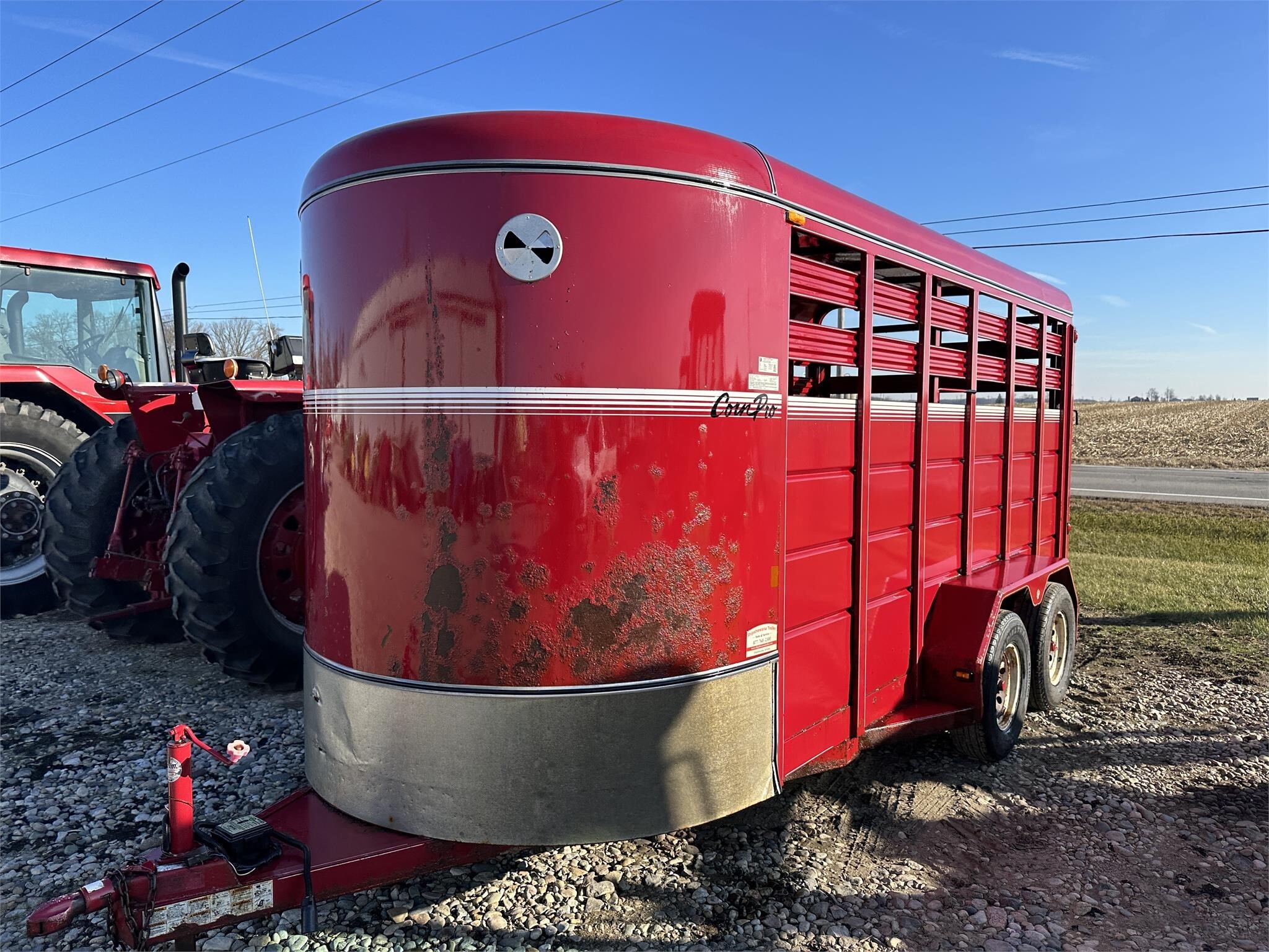 2012 Corn Pro SB-16 6S Livestock Trailer - $6,950 | Machinery Pete