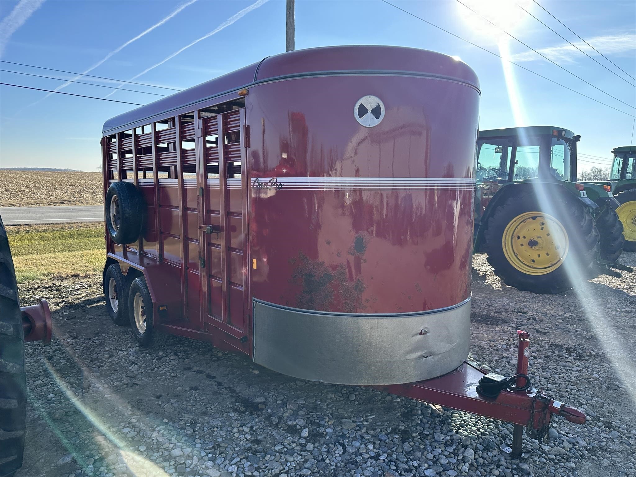 2012 Corn Pro SB-16 6S Livestock Trailer - $6,950 | Machinery Pete