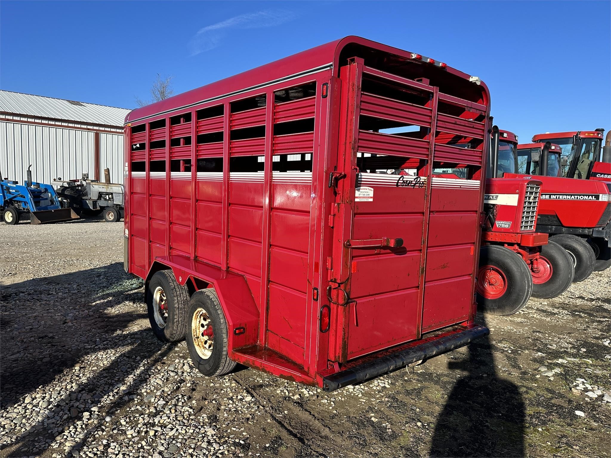2012 Corn Pro SB-16 6S Livestock Trailer - $6,950 | Machinery Pete