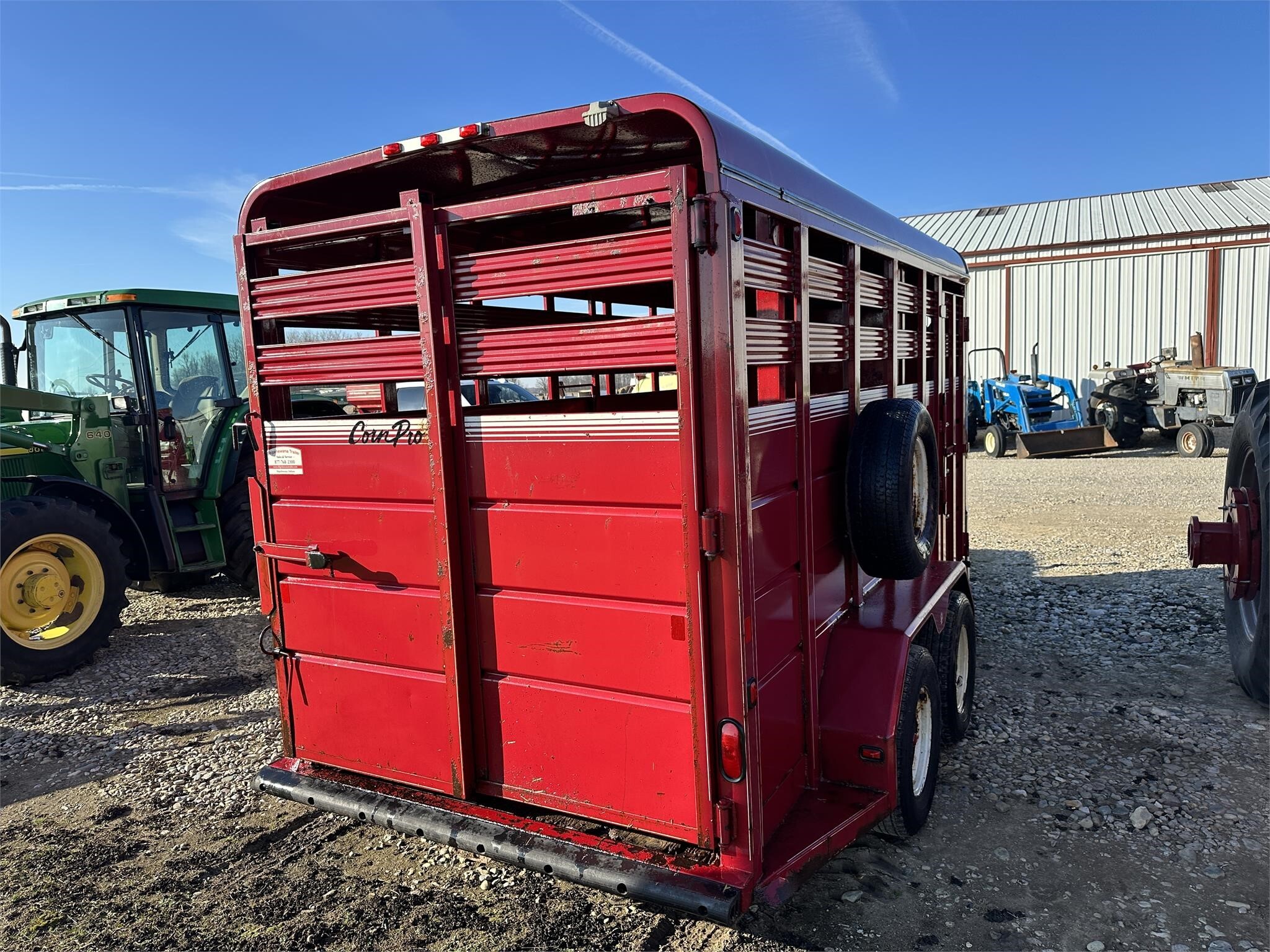 2012 Corn Pro SB-16 6S Livestock Trailer - $6,950 | Machinery Pete