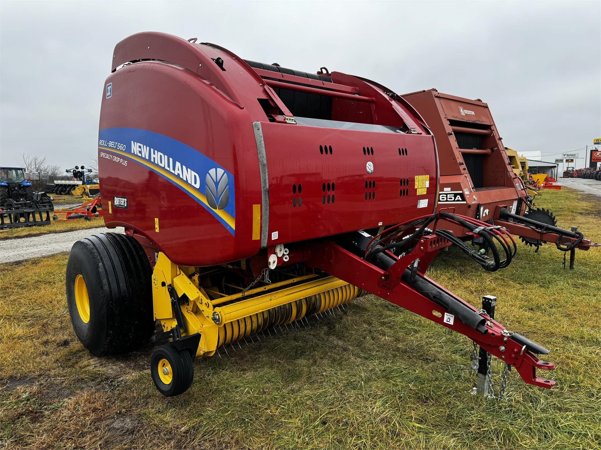 2021 New Holland Roll-Belt 560 Round Baler - $39,900 | Machinery Pete