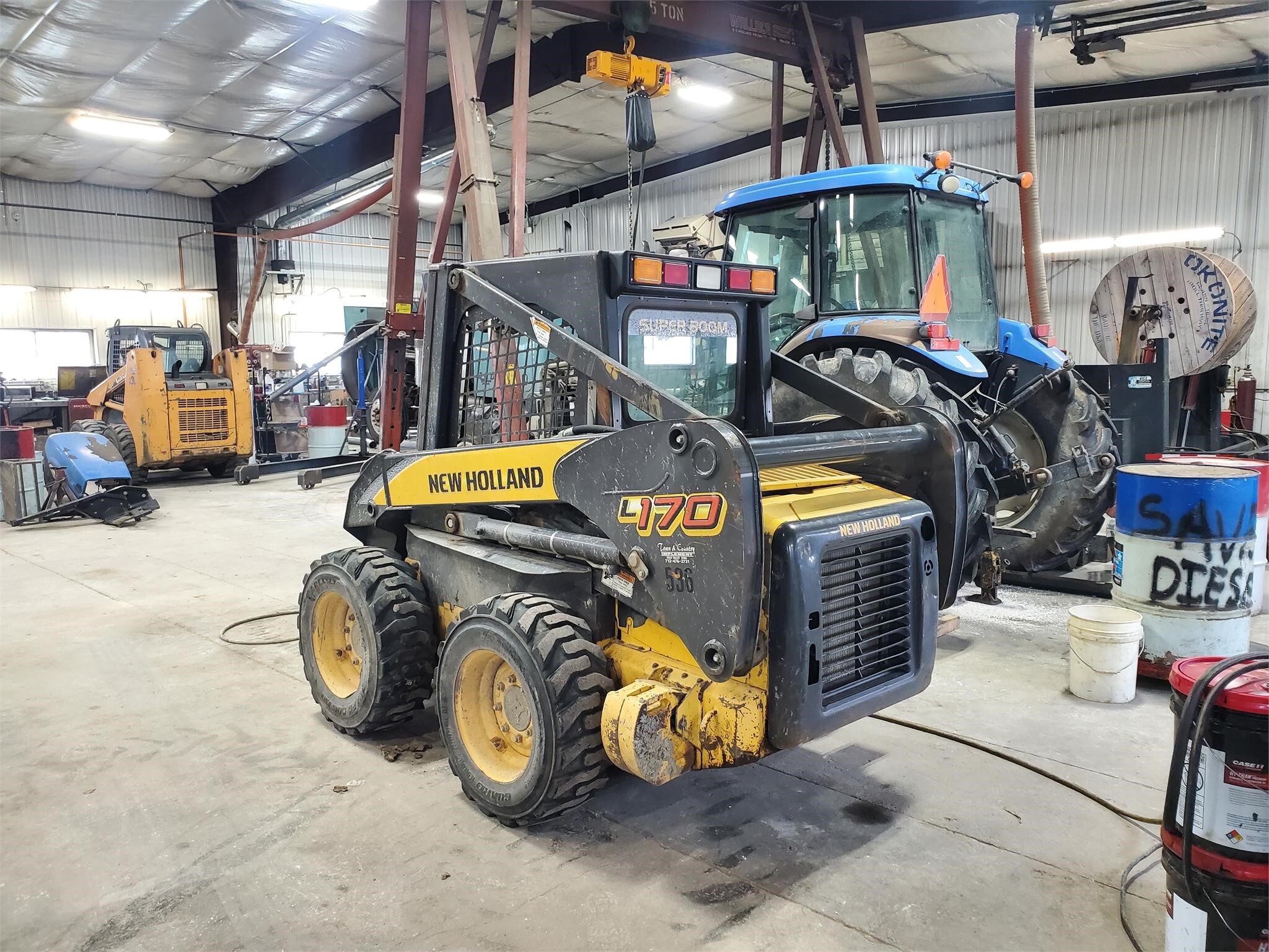 2008 New Holland L170 Skid Steer - $18,500 | Machinery Pete