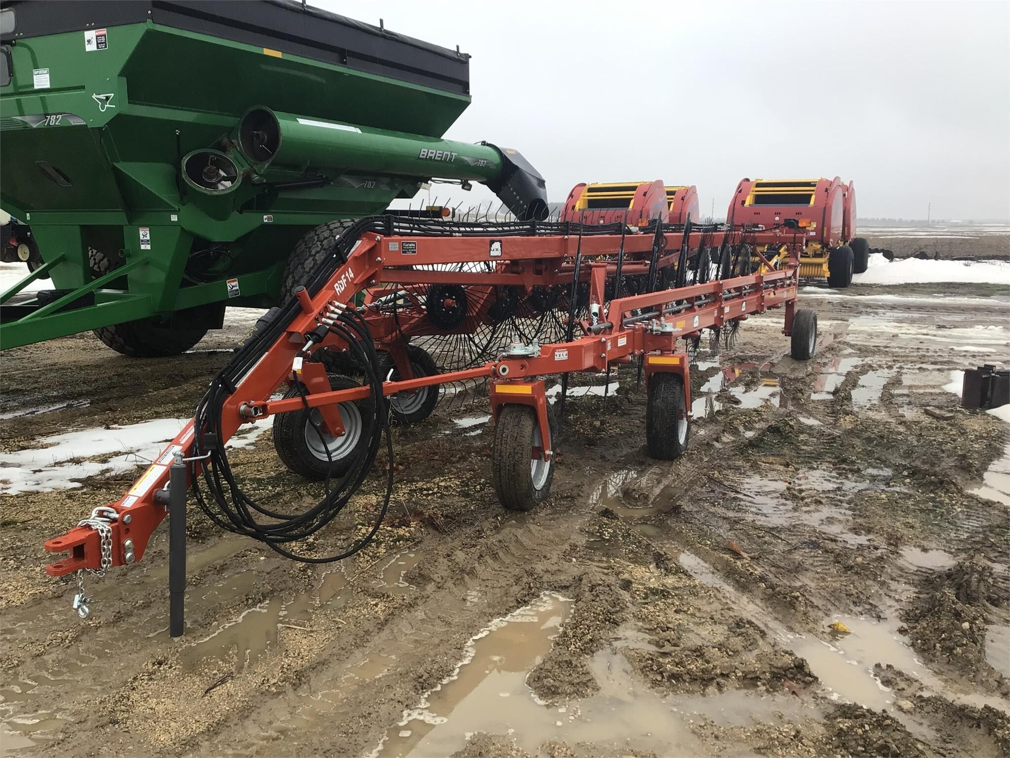 2023 Rhino DF14 Rake - $21,250 | Machinery Pete