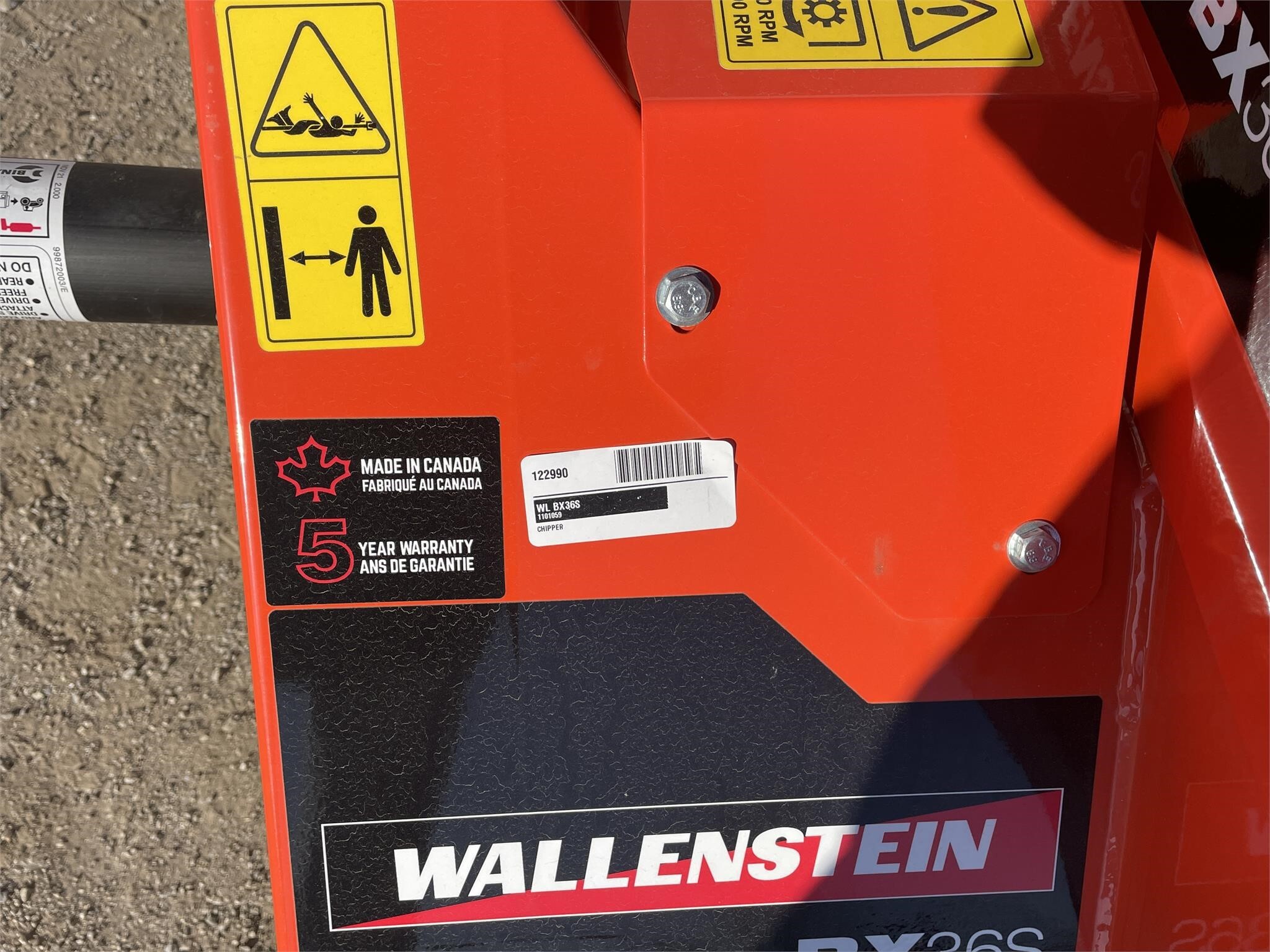 Wallenstein BX36S-ORA Forestry and Mining - $Call | Machinery Pete