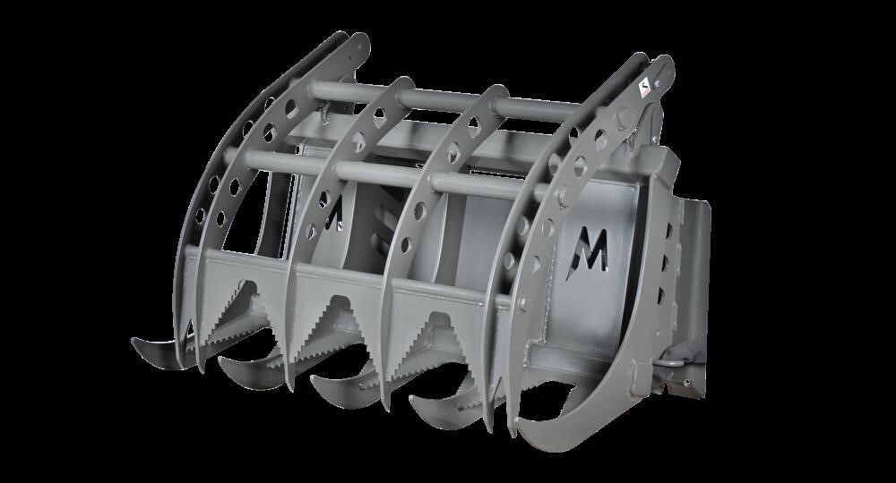 Mast Farm Service COMPACT ROOT RAKE GRAPPLE SS Loader and Skid Steer ...