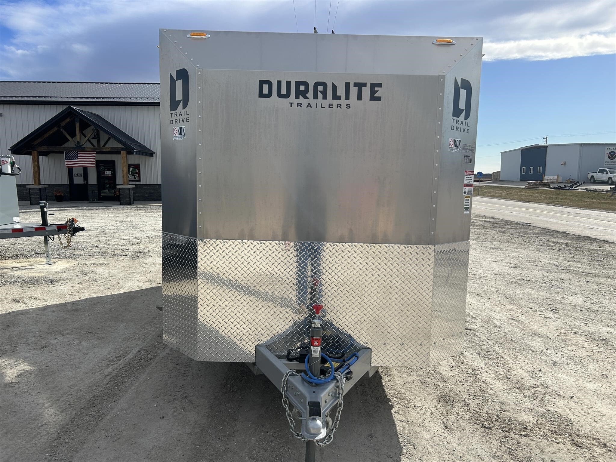 2025 DuraLite AL15BP Livestock Trailer - $Call | Machinery Pete