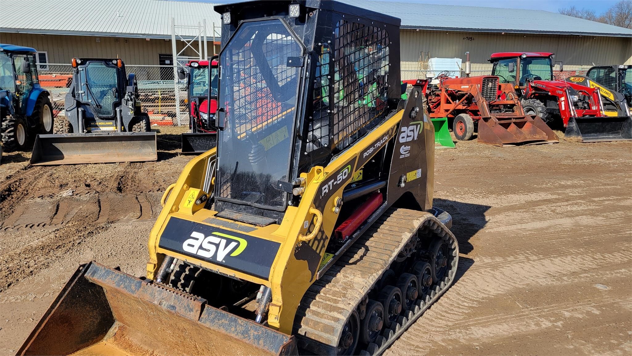 2021 ASV POSI-TRACK RT50 Skid Steer - $42,900 | Machinery Pete