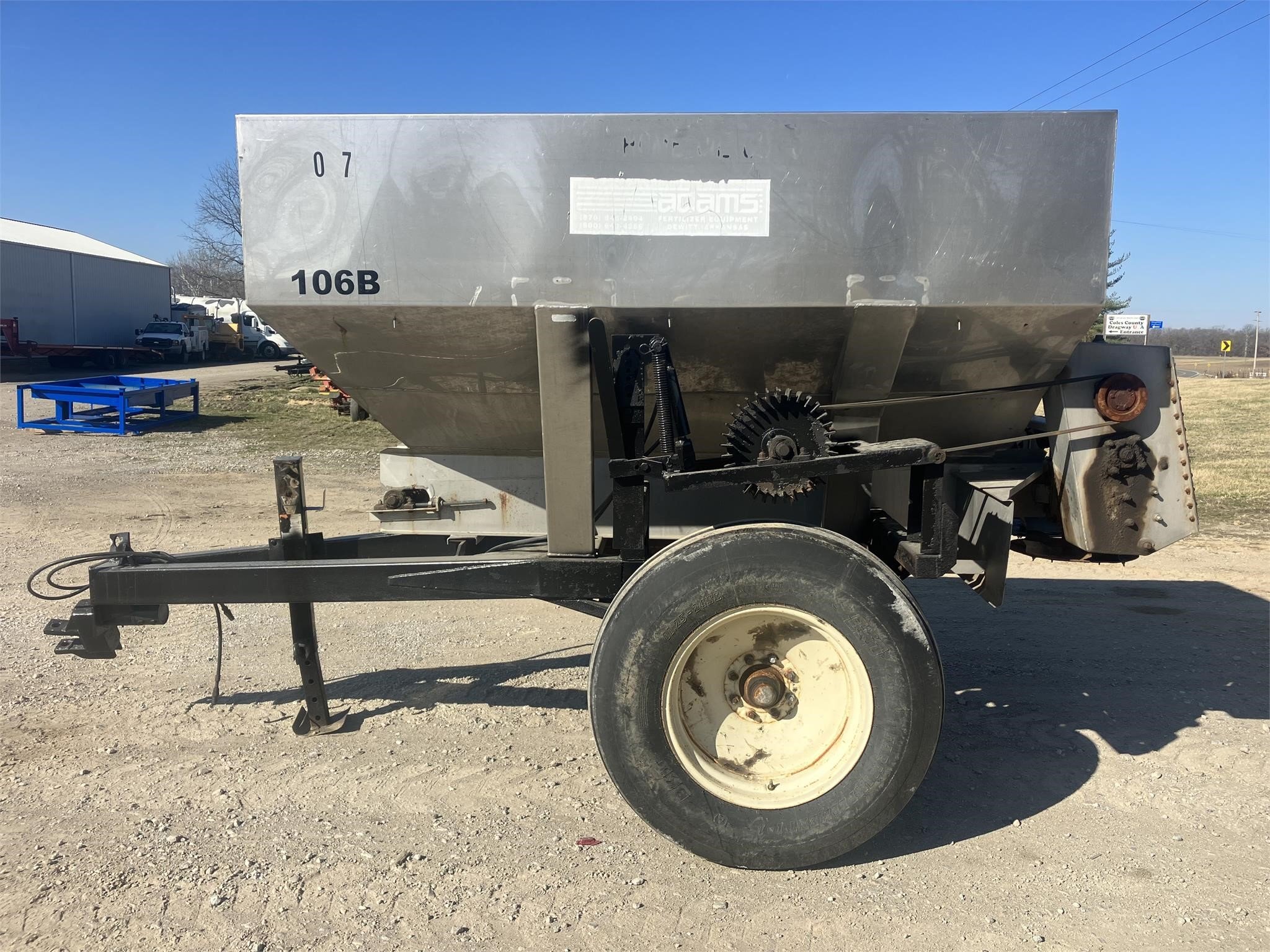 Adams Fertilizer Equipment 5T Pull-Type Fertilizer Spreader - $6,500 ...