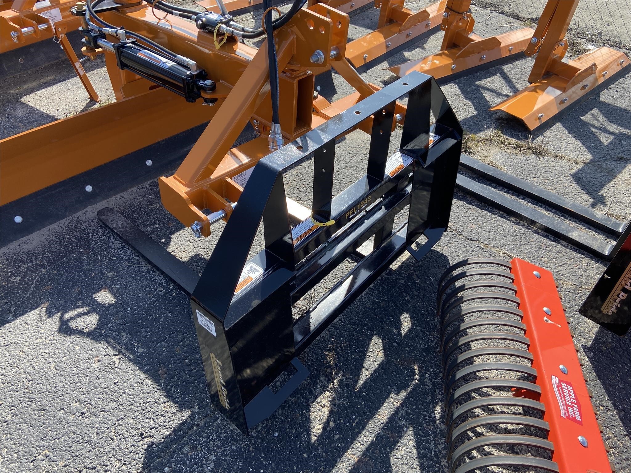 Land Pride PFL1242 Loader and Skid Steer Attachment - $950 | Machinery Pete