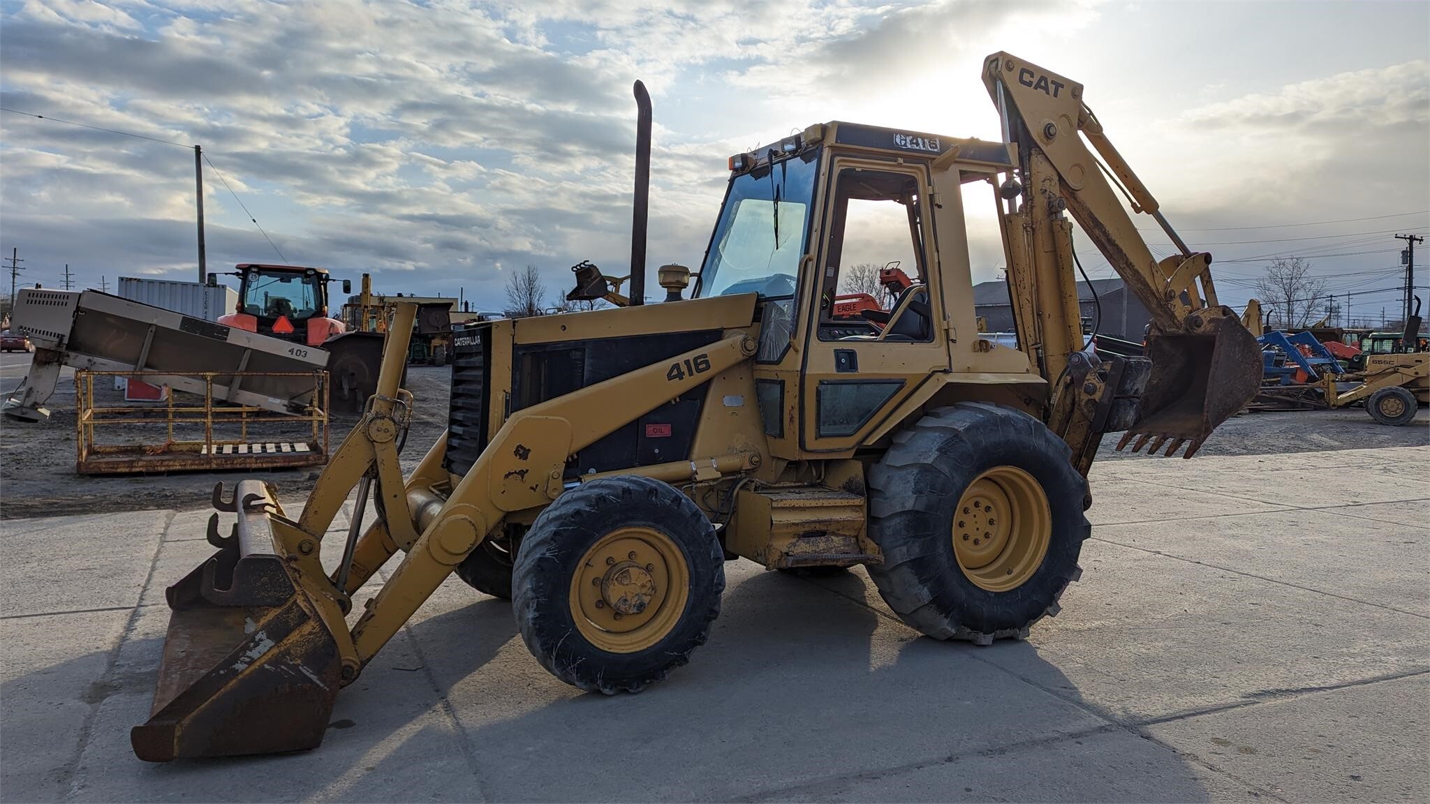 1986 Caterpillar 416 Backhoe - $19,500 | Machinery Pete