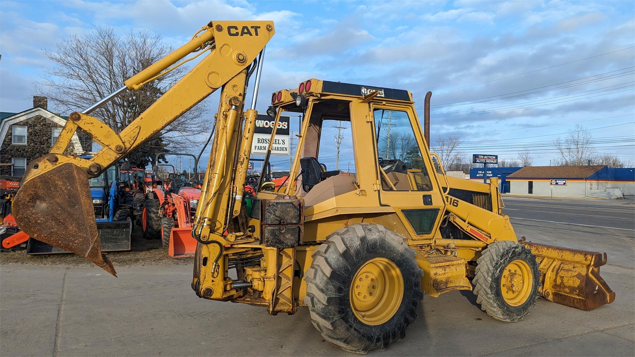 1986 Caterpillar 416 Backhoe - $19,500 | Machinery Pete