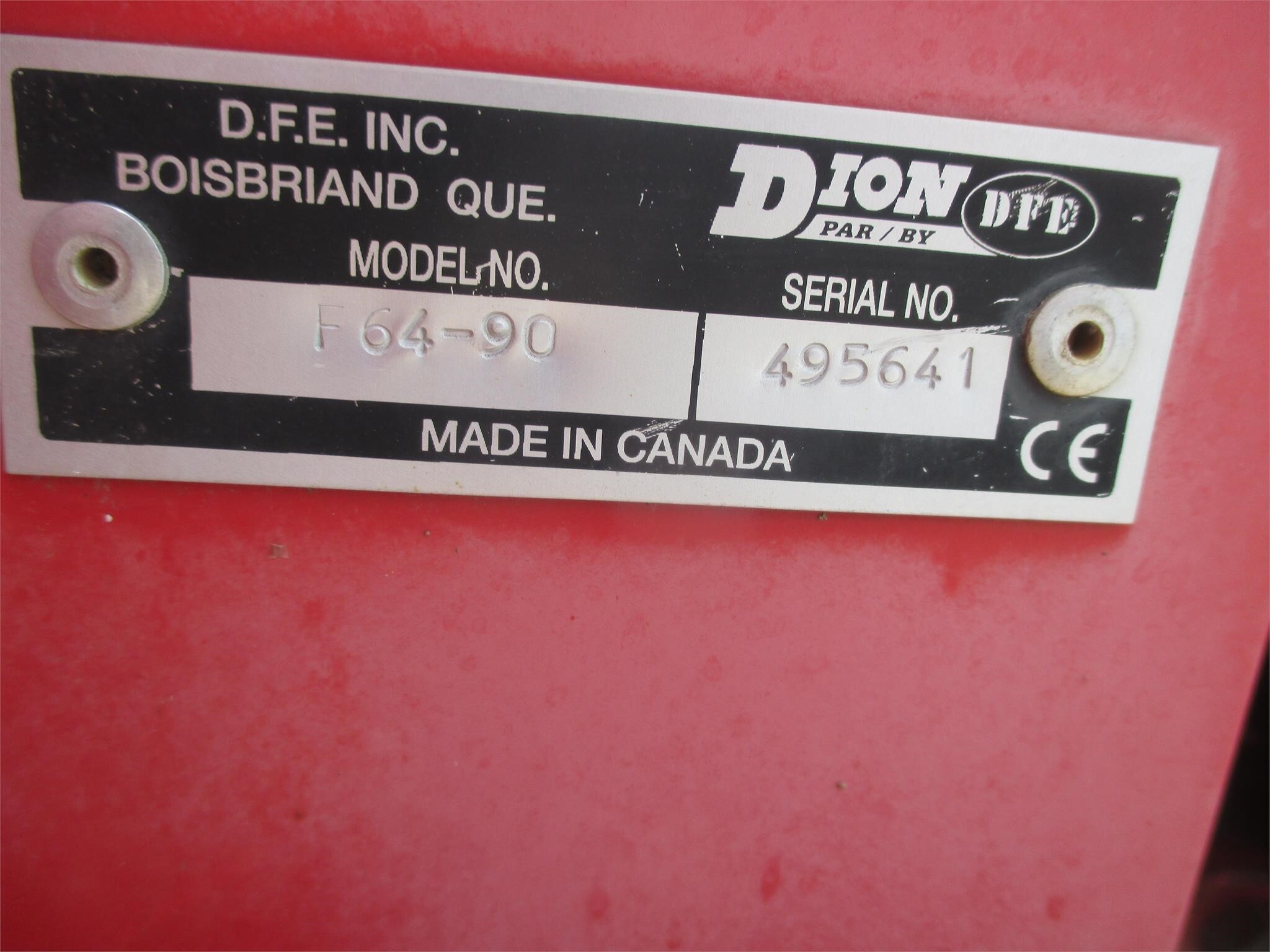 Dion F64 Forage Harvester Head - $17,000 | Machinery Pete