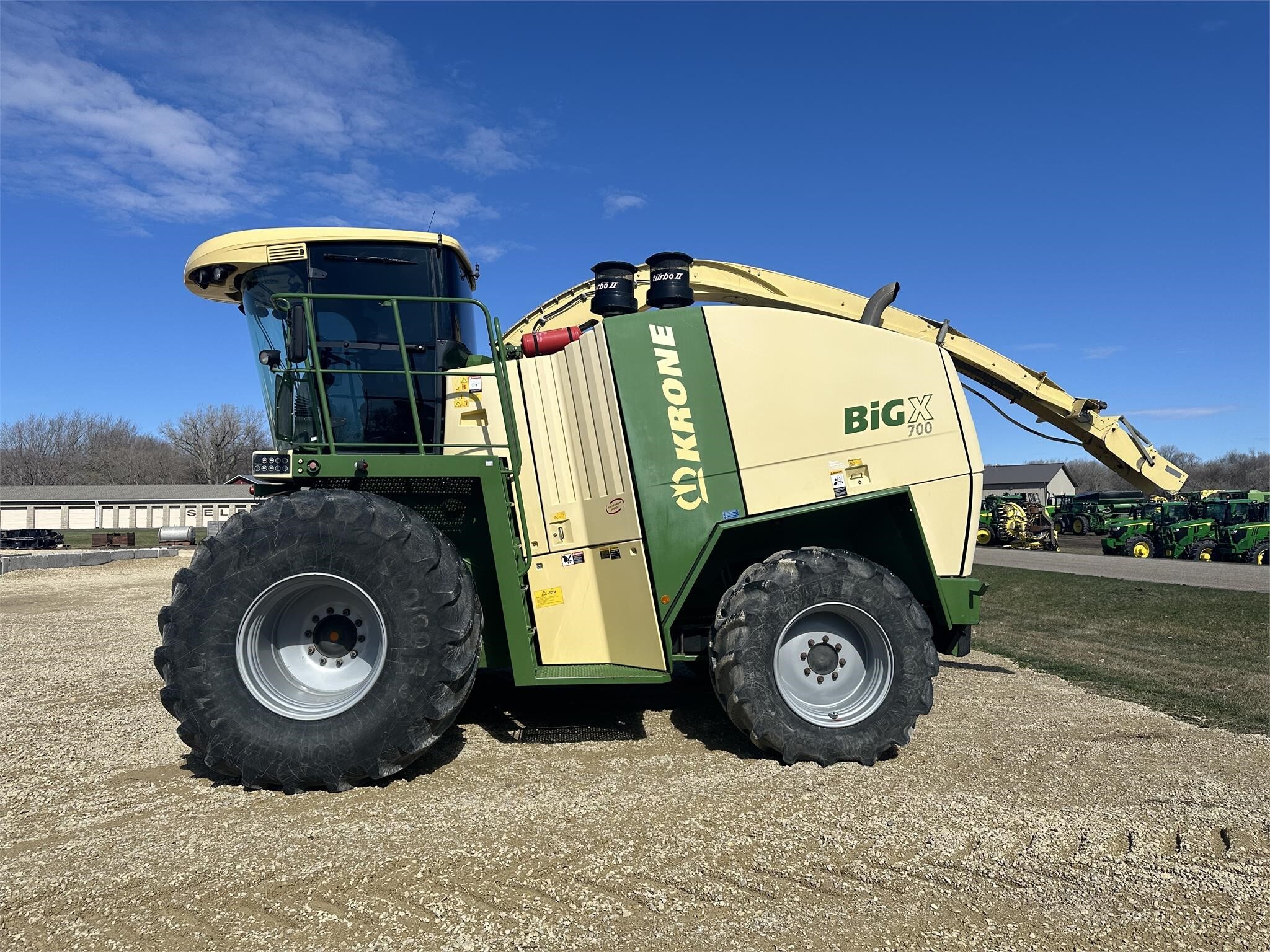 2012 Krone BIG X 700 Self-Propelled Forage Harvester - $189,000 ...