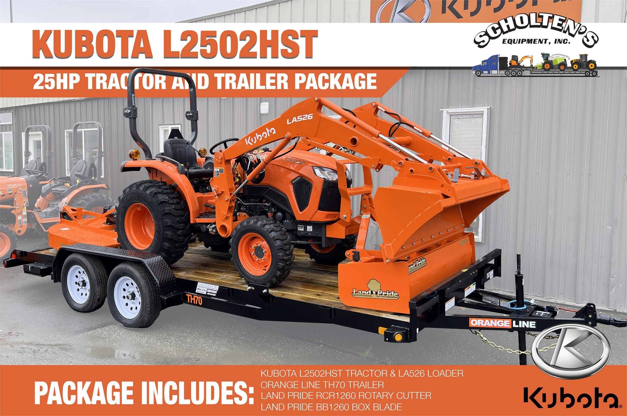 2025 Kubota L2502HST Tractor - $32,236 | Machinery Pete