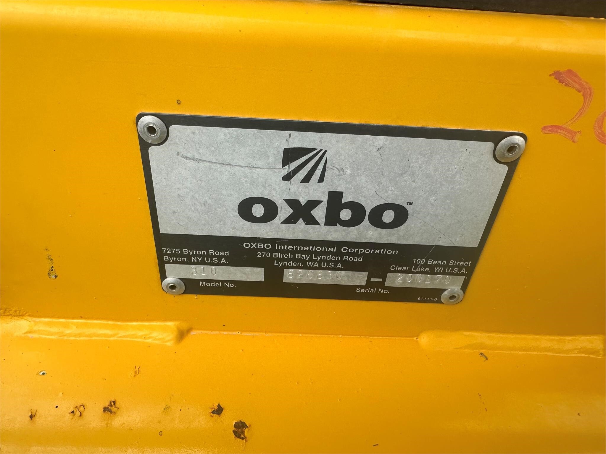 2008 Oxbo Avalanche 310 Merger - $46,000 | Machinery Pete