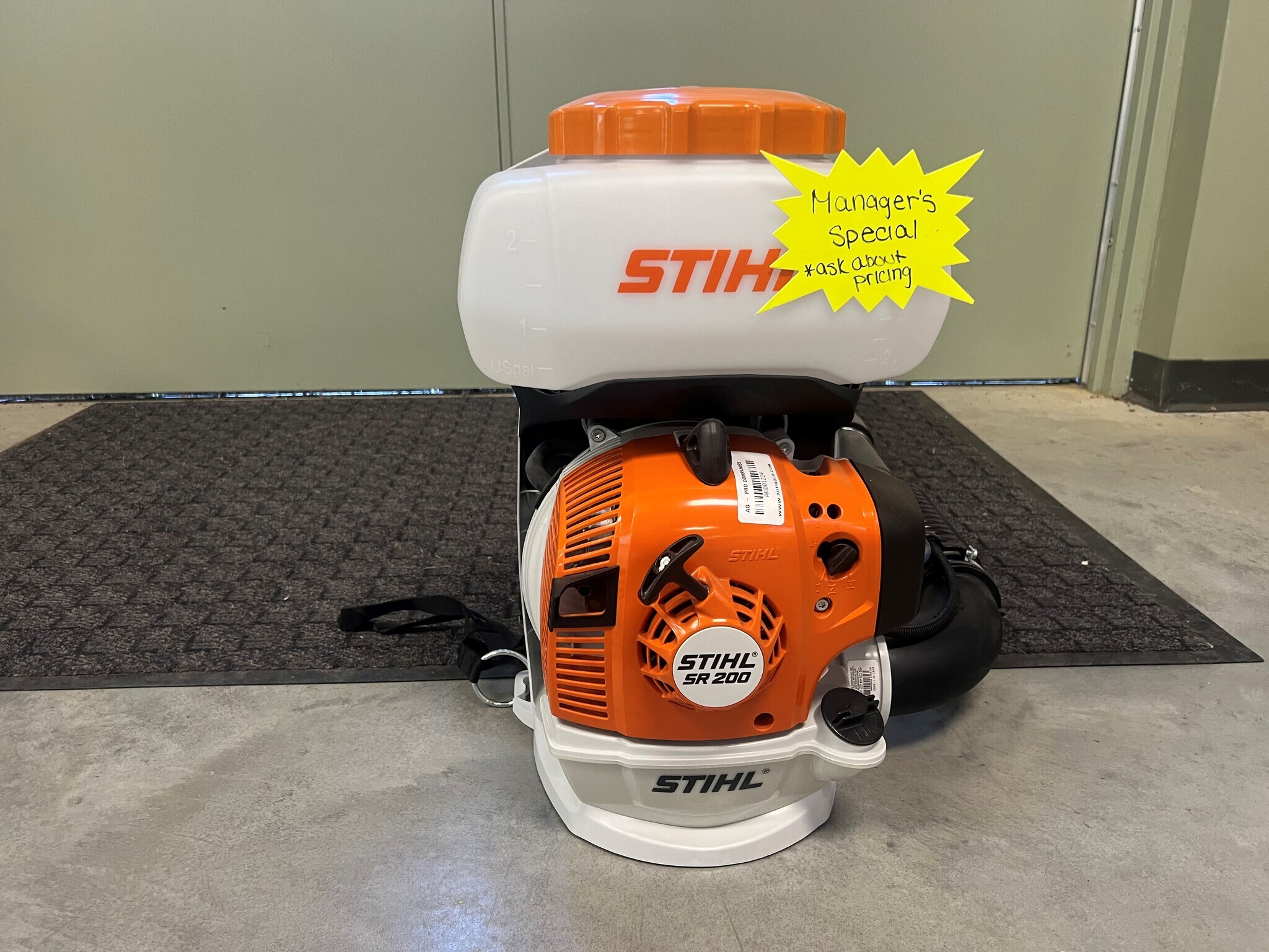 Stihl SR200 Accessories and Attachment - $459 | Machinery Pete